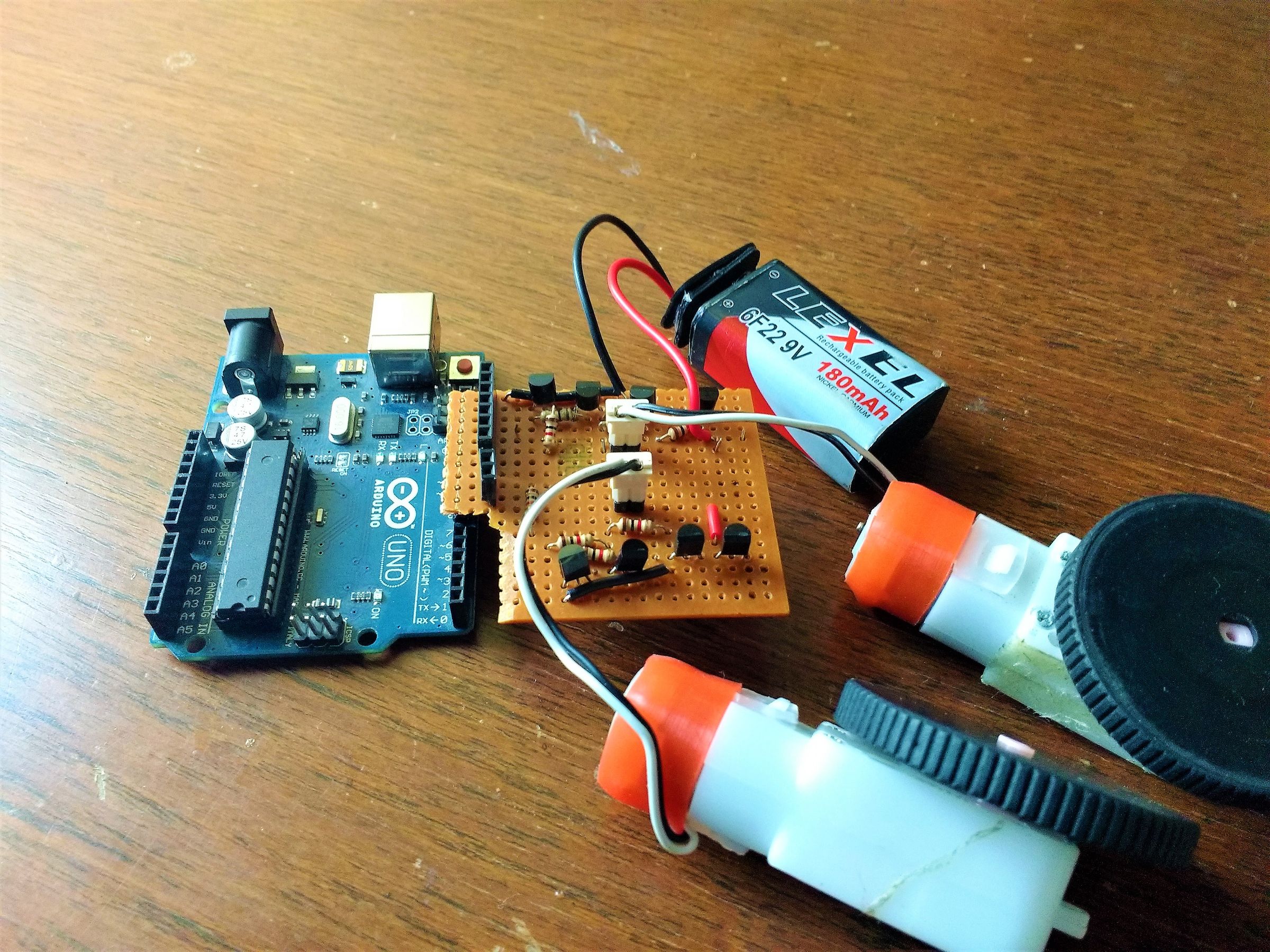 DIY H-Bridge Shield for Arduino With Transistors : 6 Steps (with ...