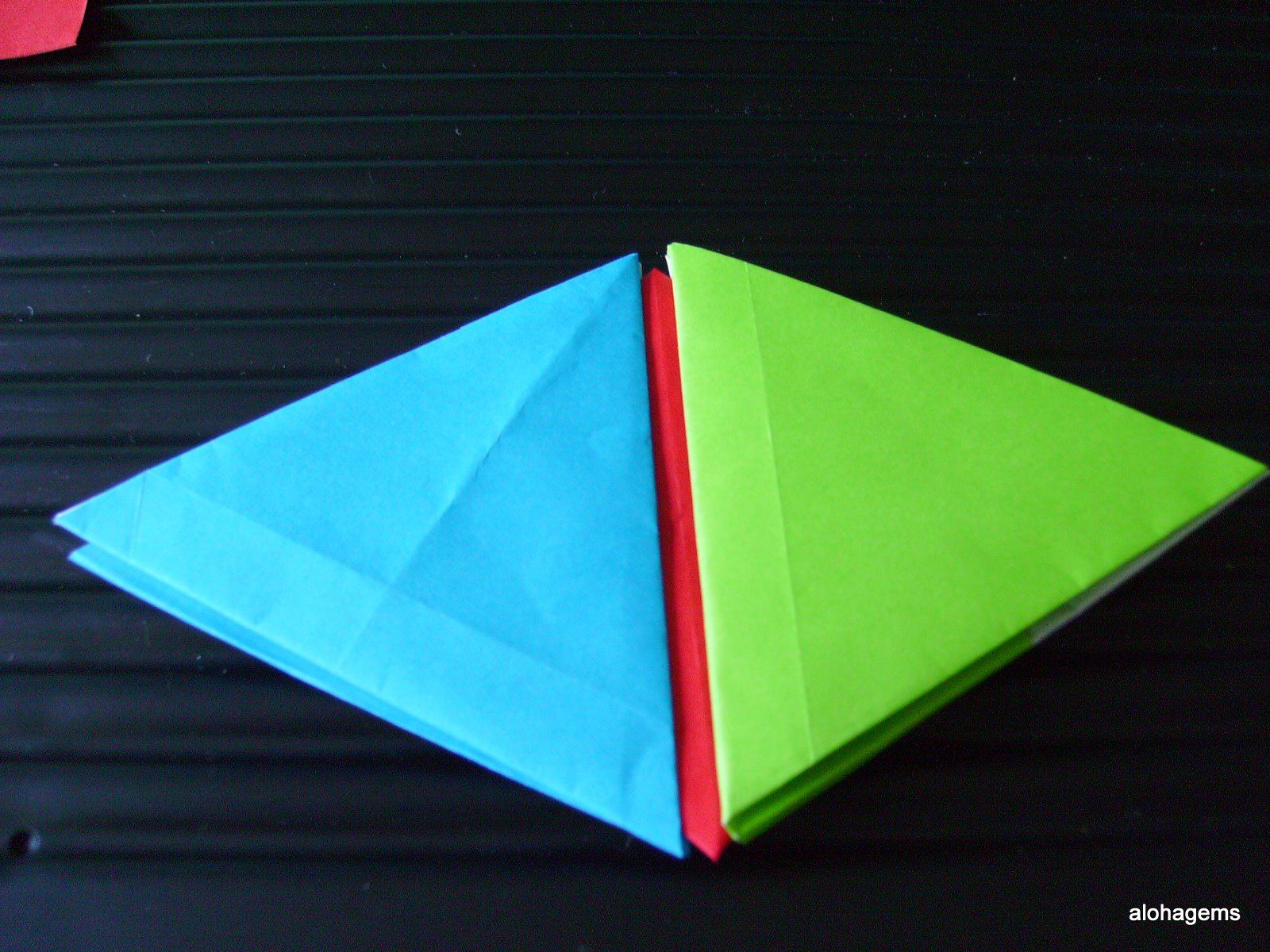 How to Make Origami Connectors for Equilateral Triangles : 6 Steps ...