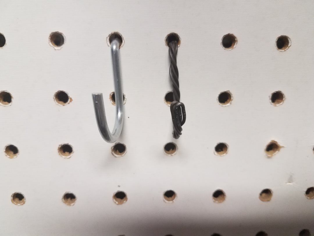 Cheap/Free DIY Pegboard Hooks : 6 Steps (with Pictures) - Instructables