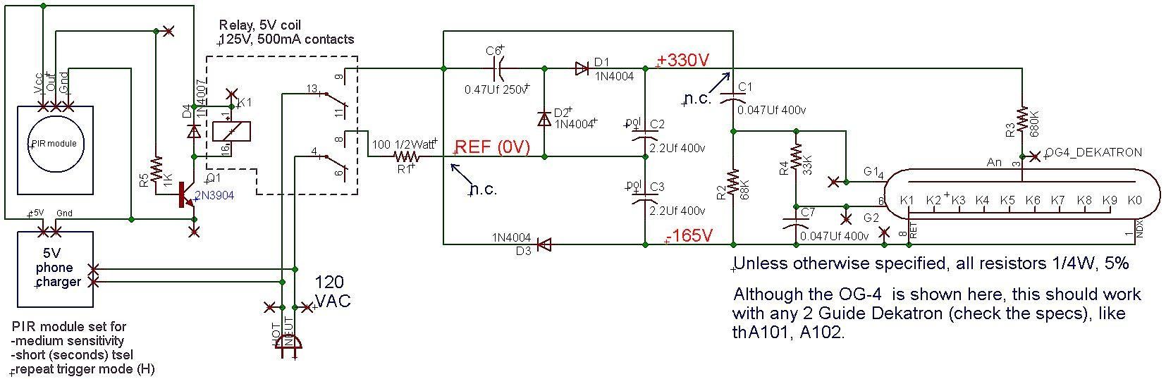 Motion Activated Dekatron Spinner : 5 Steps - Instructables