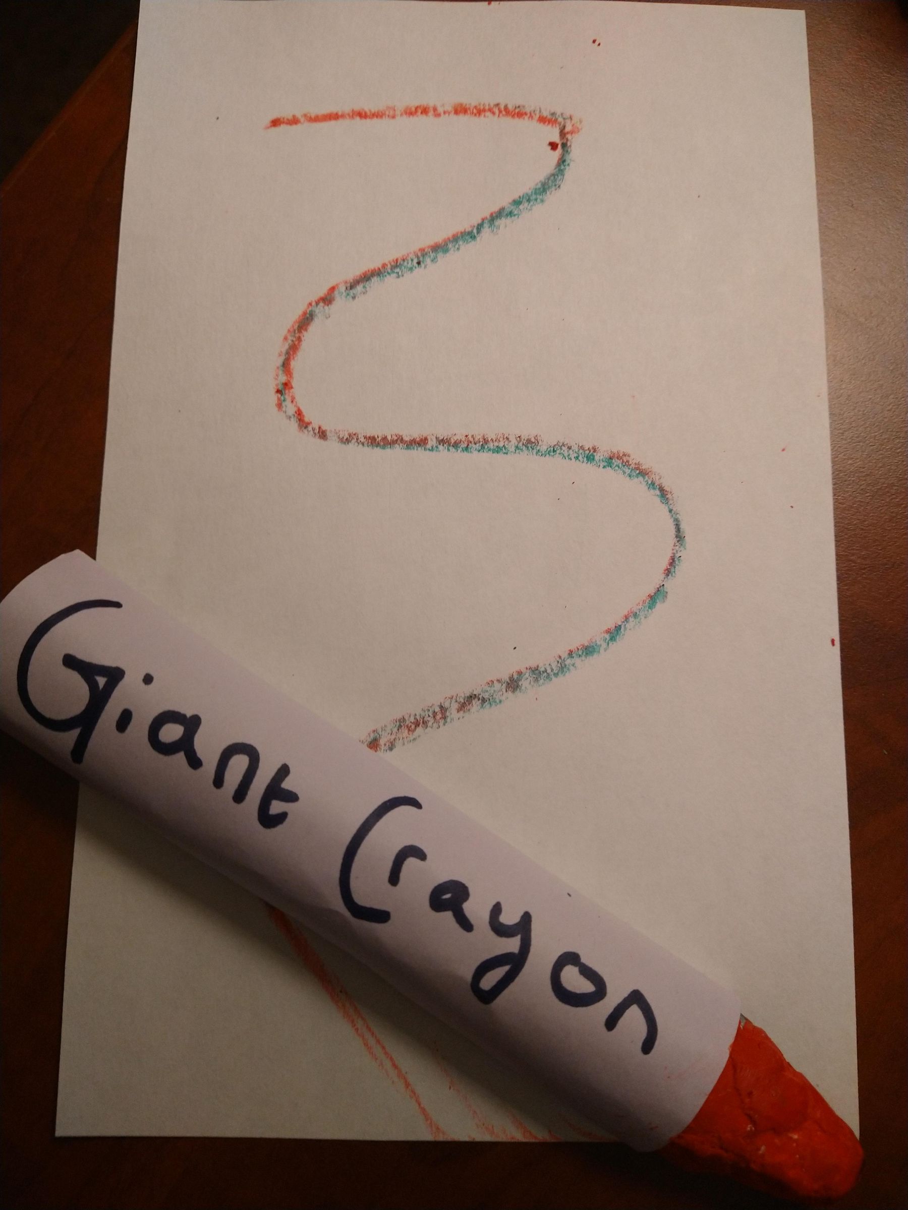 Simple Giant Crayon : 6 Steps - Instructables