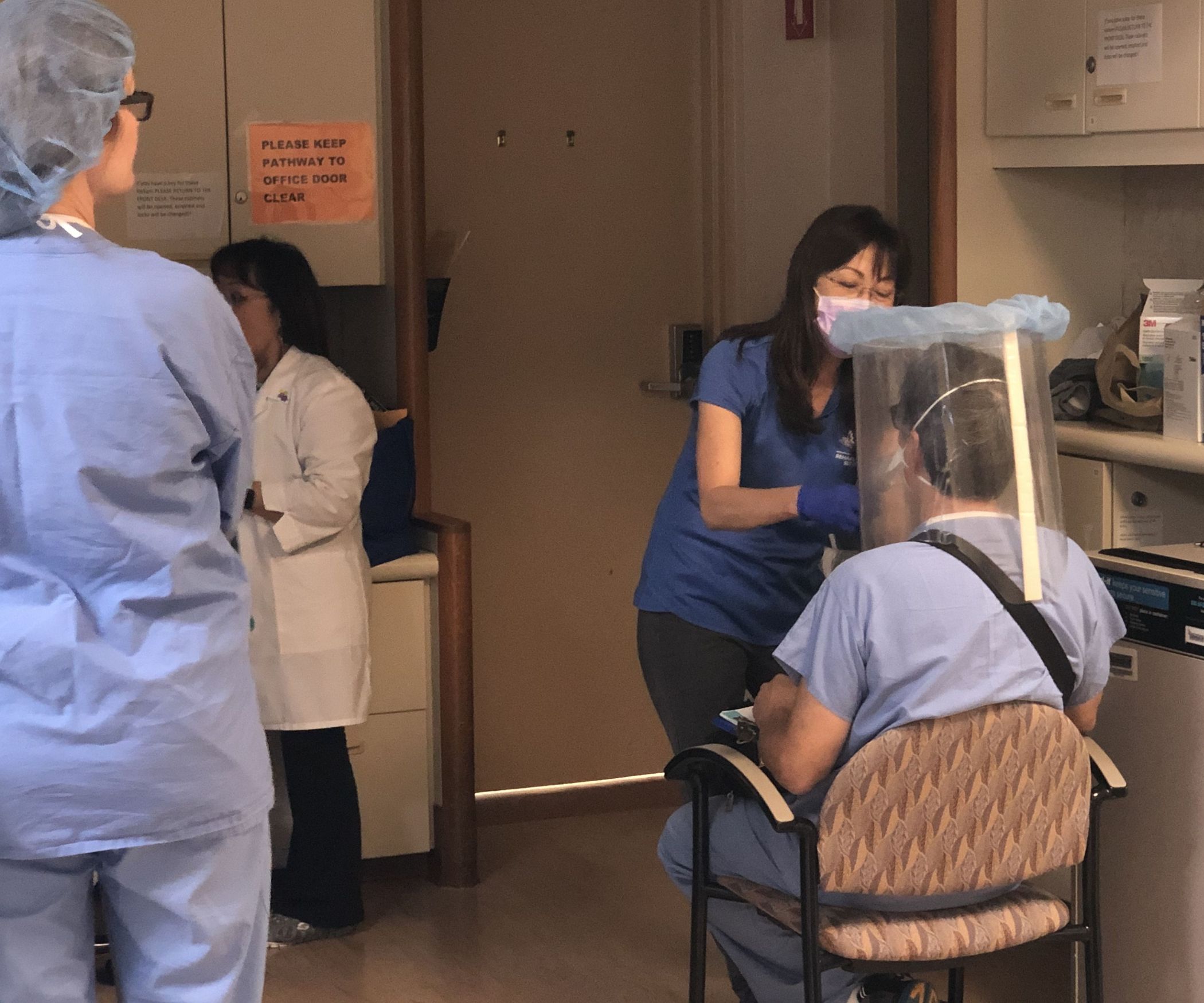 DIY N95 Mask Testing Hood Using Office Supplies : 6 Steps - Instructables