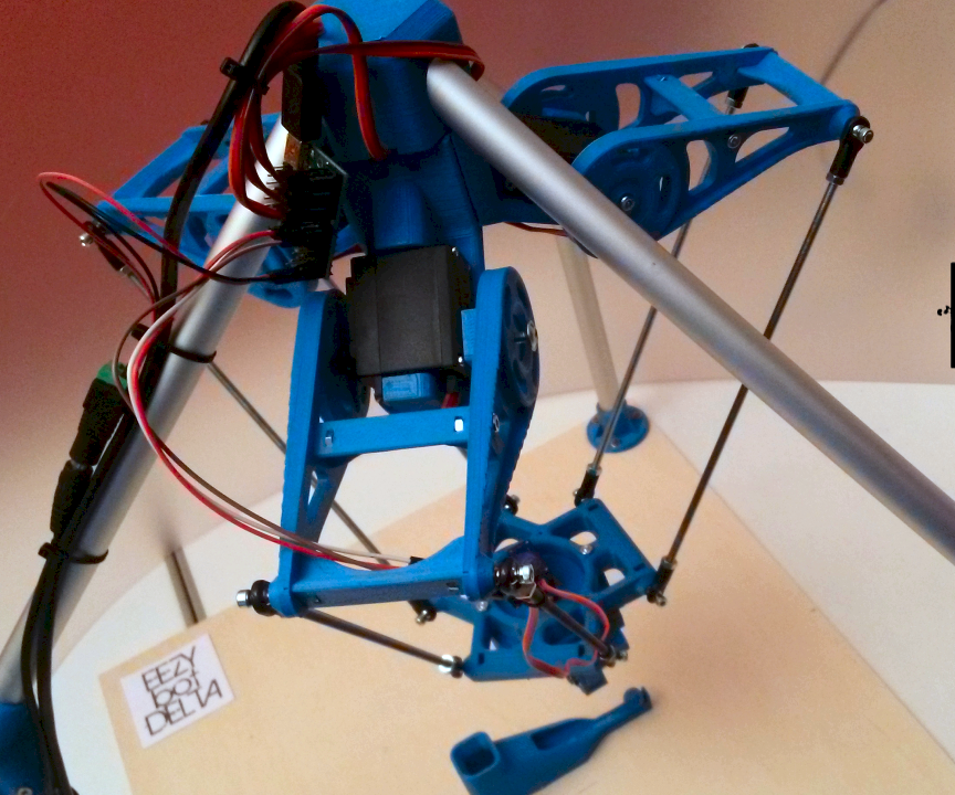 EEZYbotDELTA 3Dprinted Robot : 5 Steps - Instructables