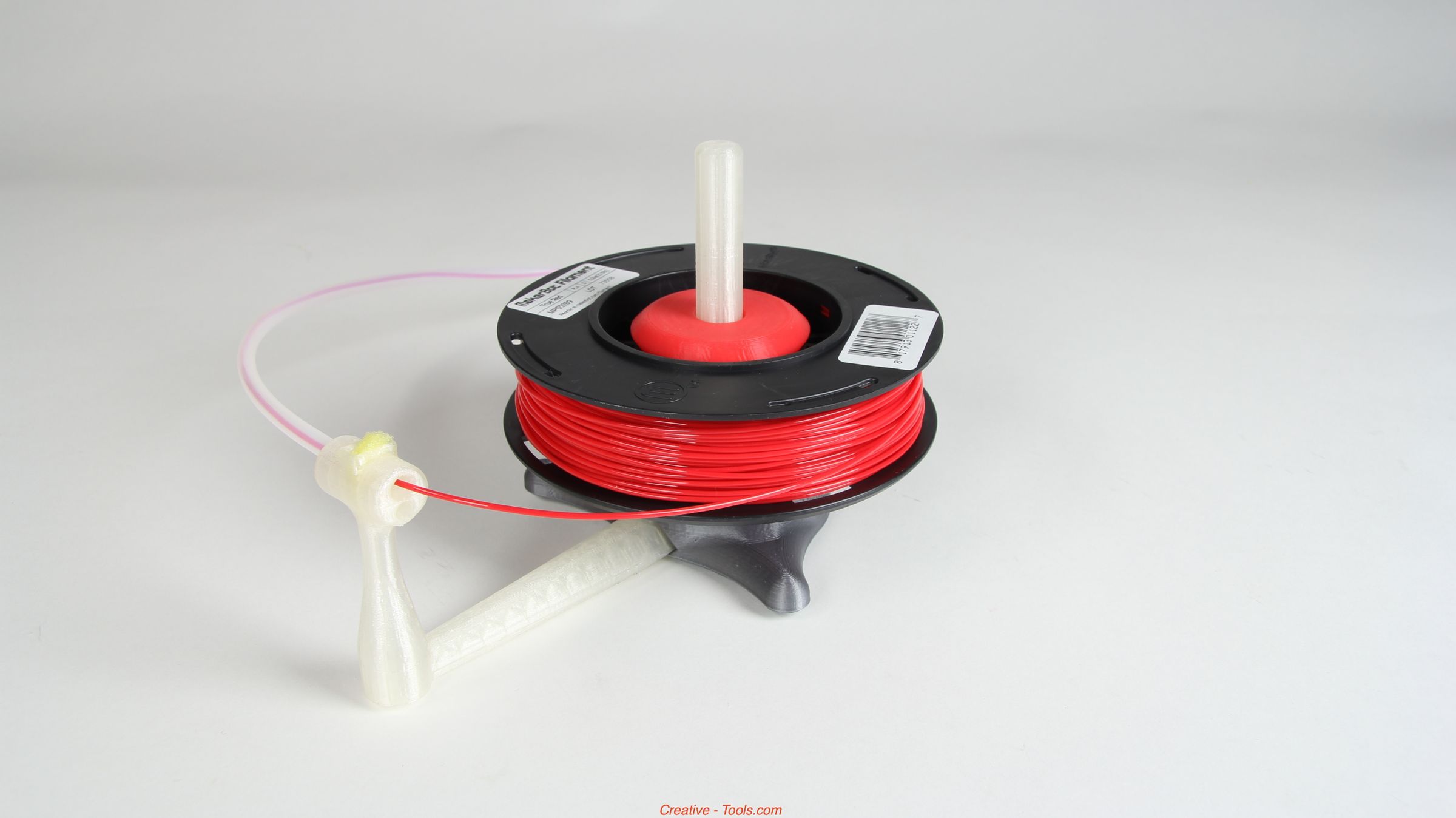 Universal Stand-alone Filament Spool Holder (Fully 3D-printable) : 11 ...