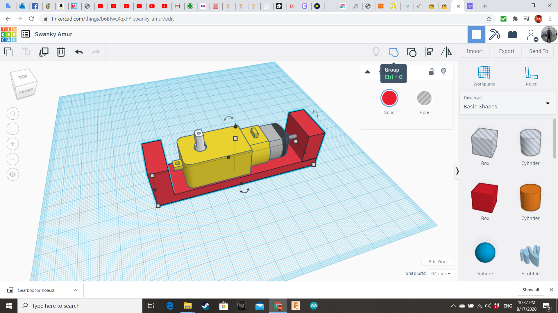 Tinkercad Robotics for School: Create TWO Walking Machines! : 27 Steps ...