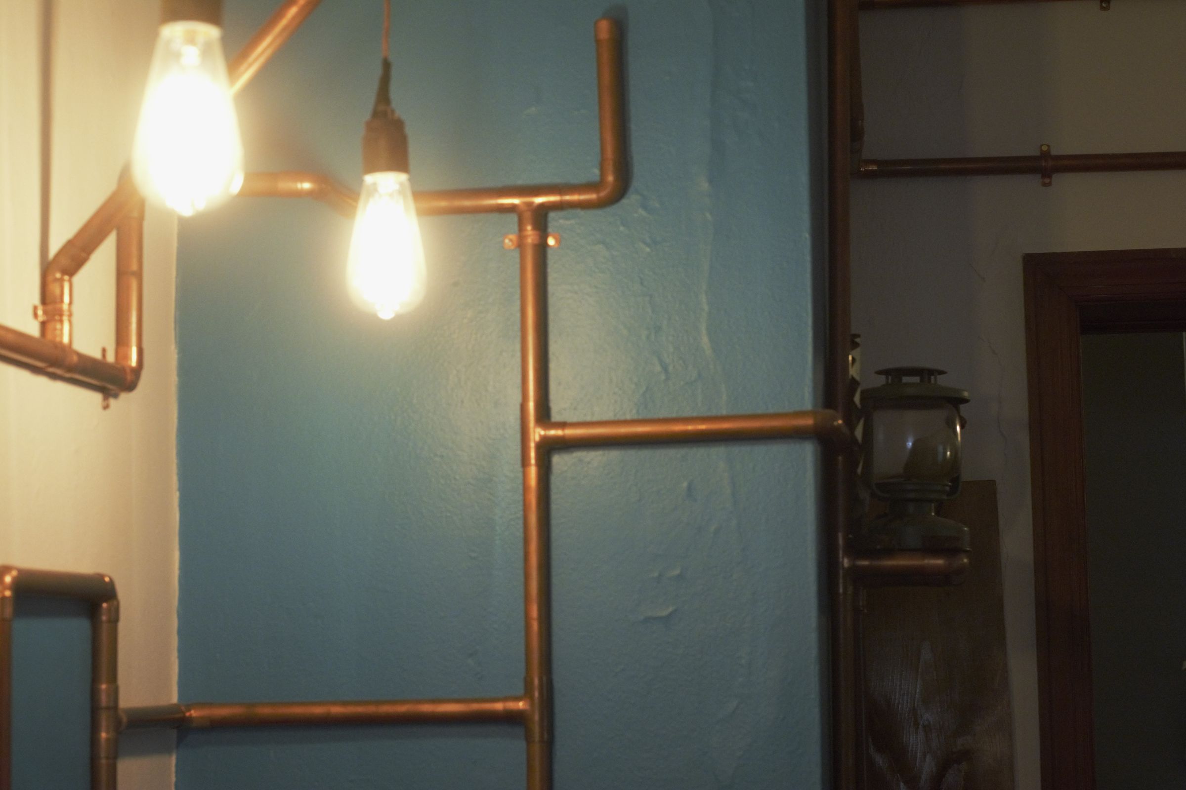 Copper Wall Lamp : 6 Steps (with Pictures) - Instructables