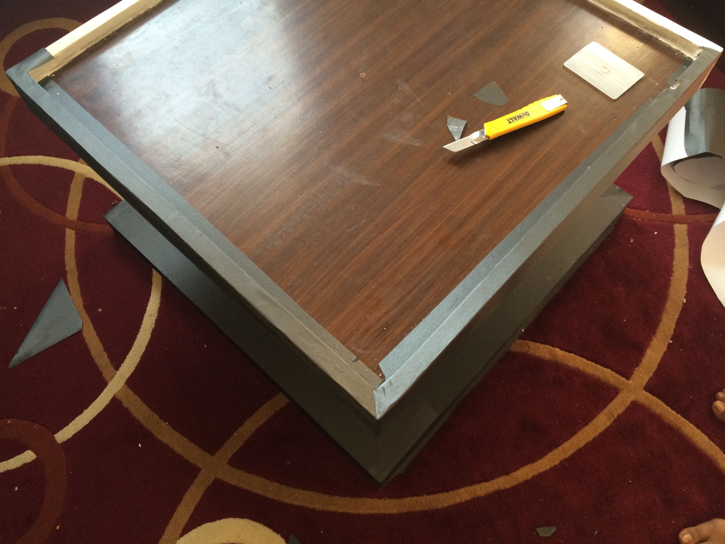 Infinity Mirror Table - the Easy Version : 6 Steps (with Pictures ...