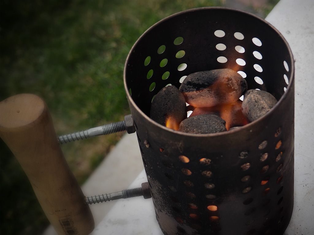 Low Budget BBQ Chimney Starter, IKEA Hack : 4 Steps (with Pictures ...