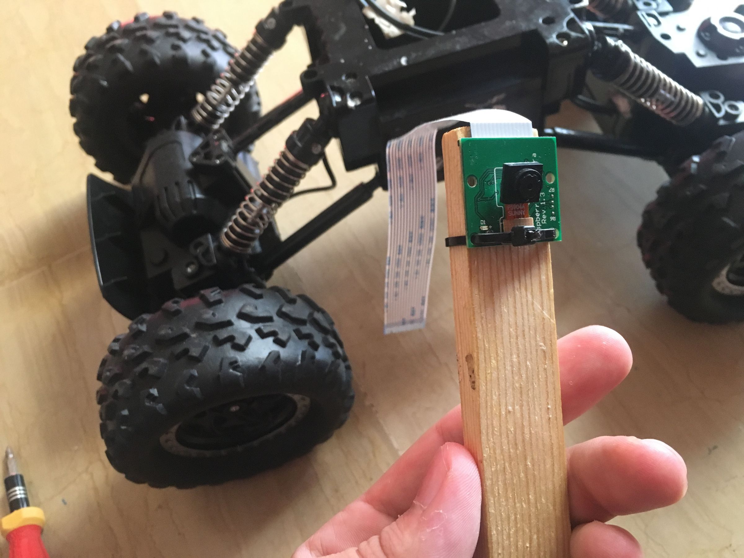 Autonomous Lane-Keeping Car Using Raspberry Pi and OpenCV : 7 Steps ...