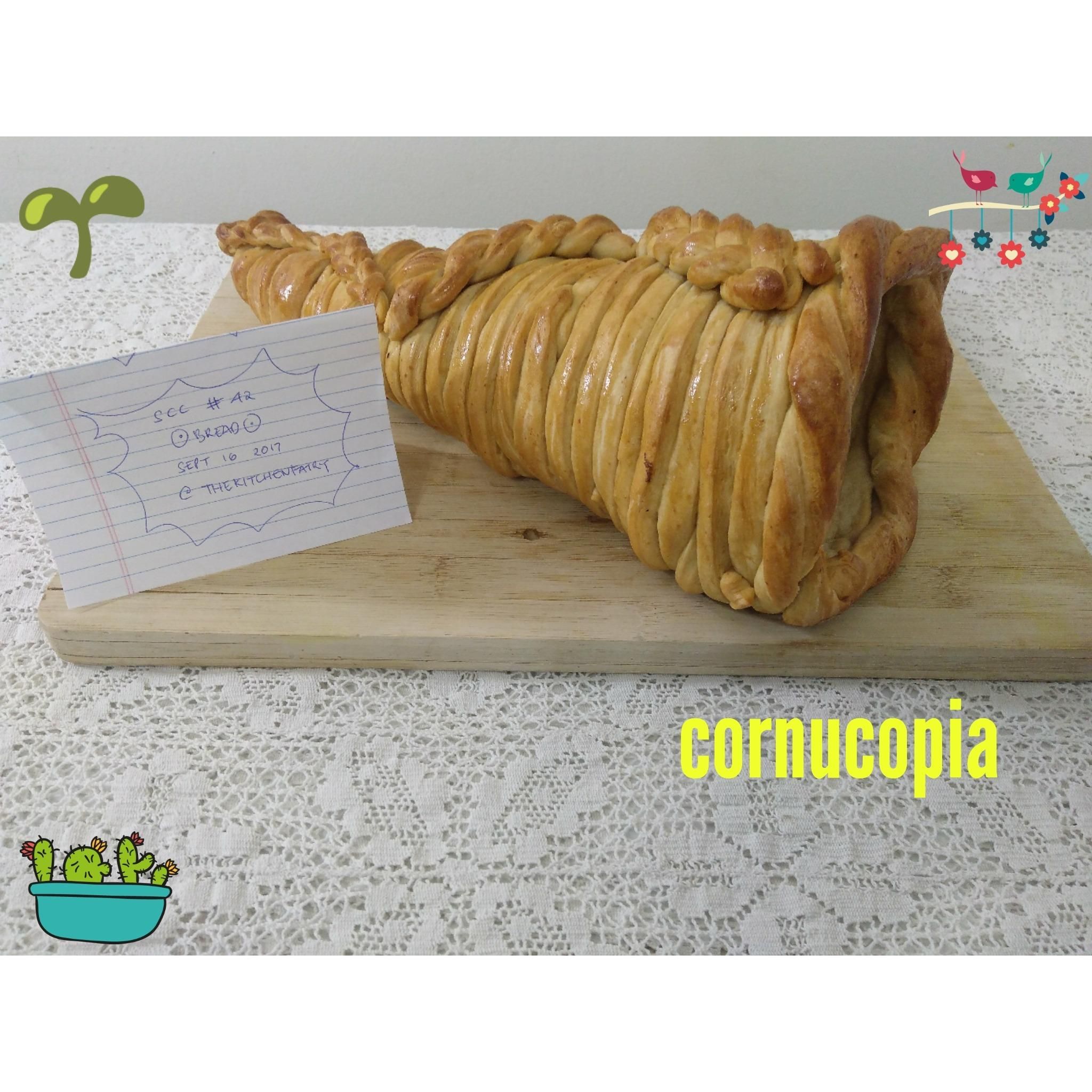 Thanksgiving Cornucopia Bread