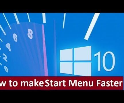 How to Make Your Start Menu Faster in Windows 10 - Instructables