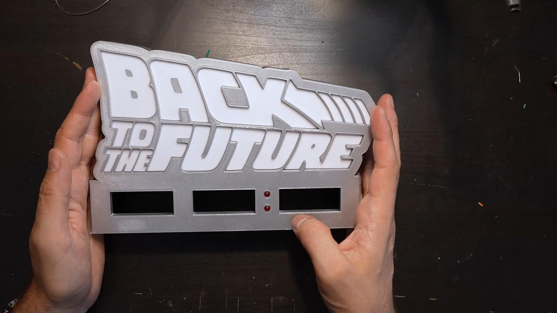 Back to the Future Lamp & Clock : 19 Steps (with Pictures) - Instructables