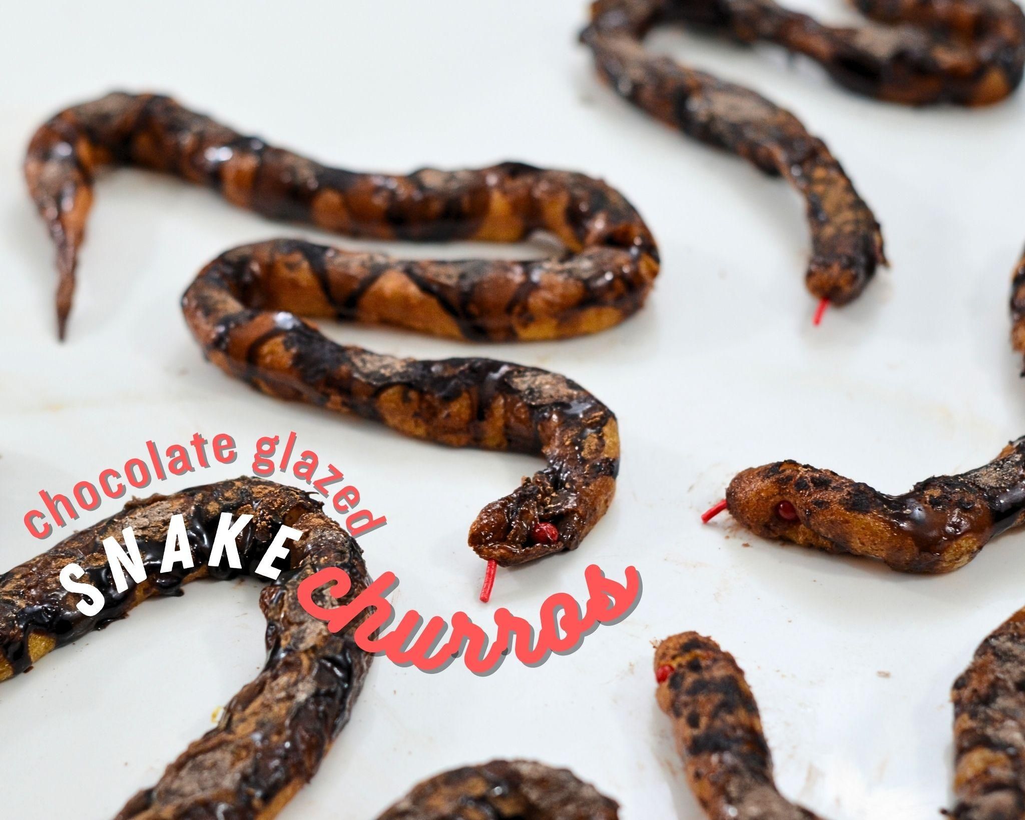 Chocolate Glazed SNAKE CHURROS : 8 Steps (with Pictures) - Instructables