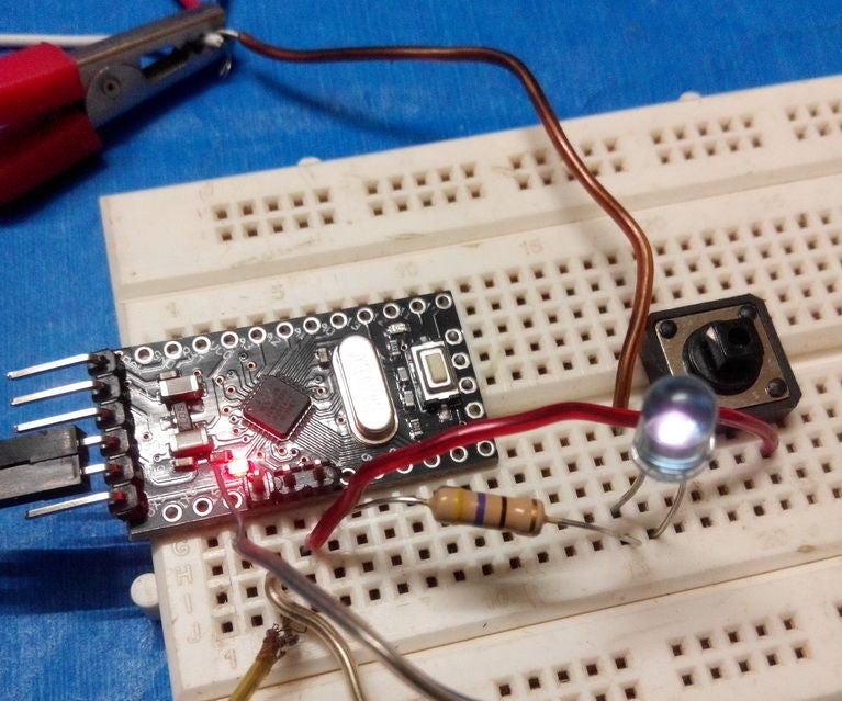 Easy Arduino Pro Mini TV-B-Gone Disguised : 7 Steps - Instructables