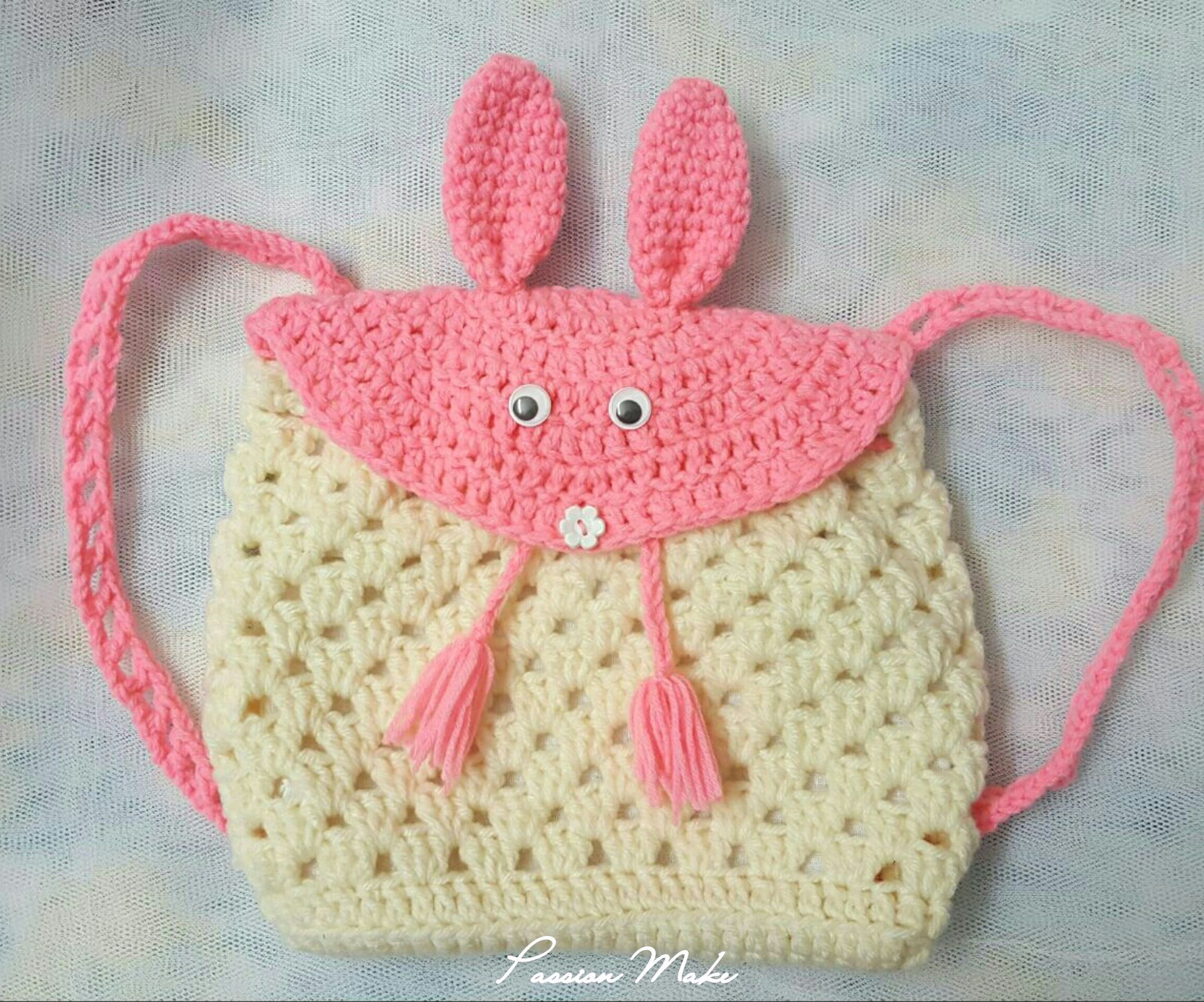 Crochet Bunny Backpack : 10 Steps (with Pictures) - Instructables