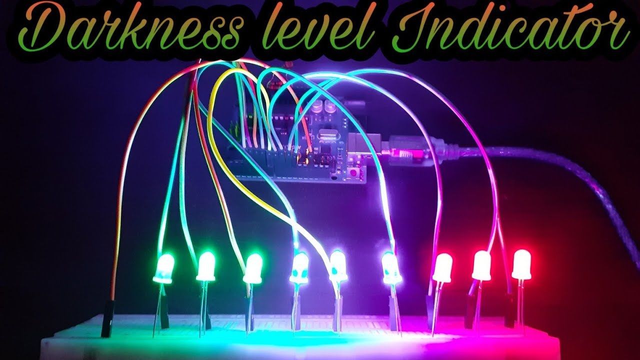 DARKNESS LEVEL INDICATOR : 8 Steps - Instructables