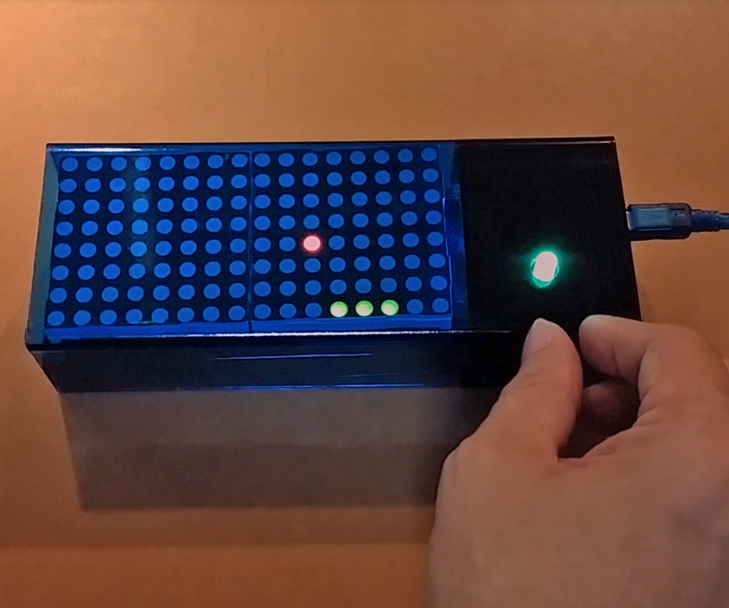 Arduino Based Bi Color Led Matrix Pong Game 5 Steps With Pictures Instructables
