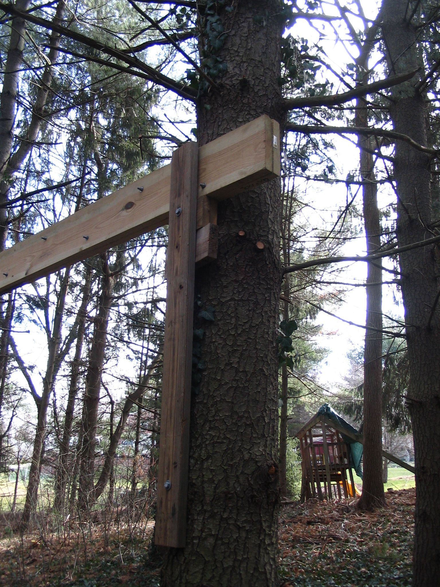Treehouse Sliding Beam Support - Instructables