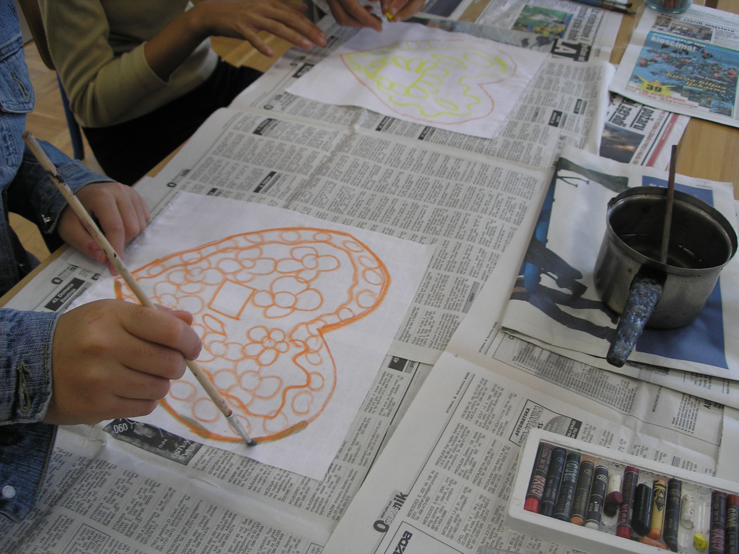 Batik on Canvas Tutorial for Beginners and Children - Instructables