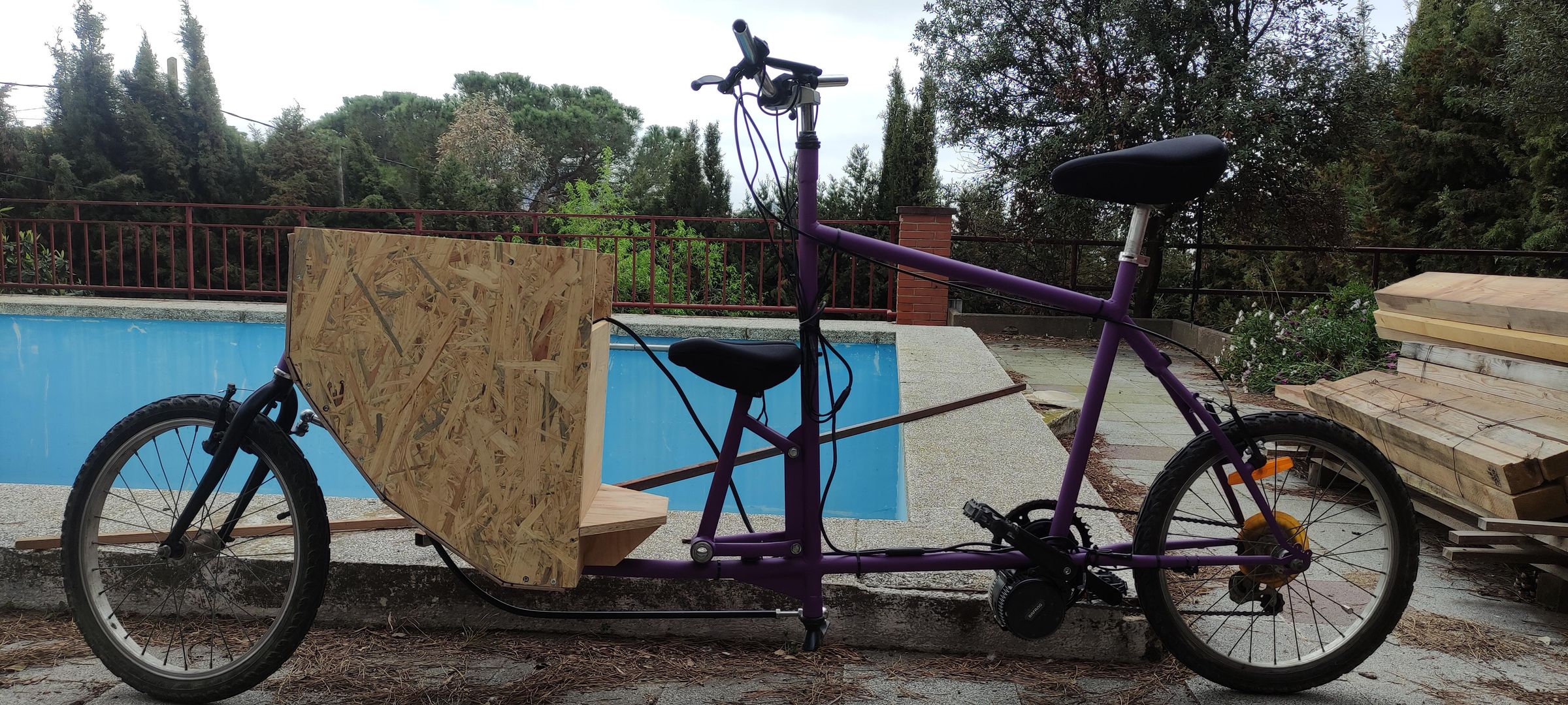 E Cargo Bike Tandem : 7 Steps - Instructables