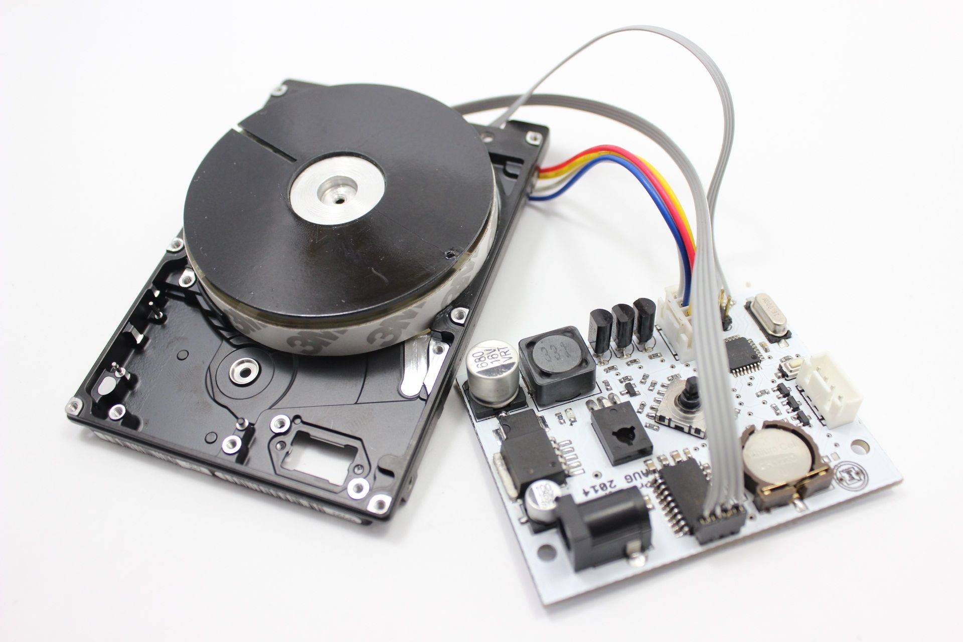 Recycled Hard Drive Clock - FuneLab : 26 Steps (with Pictures ...