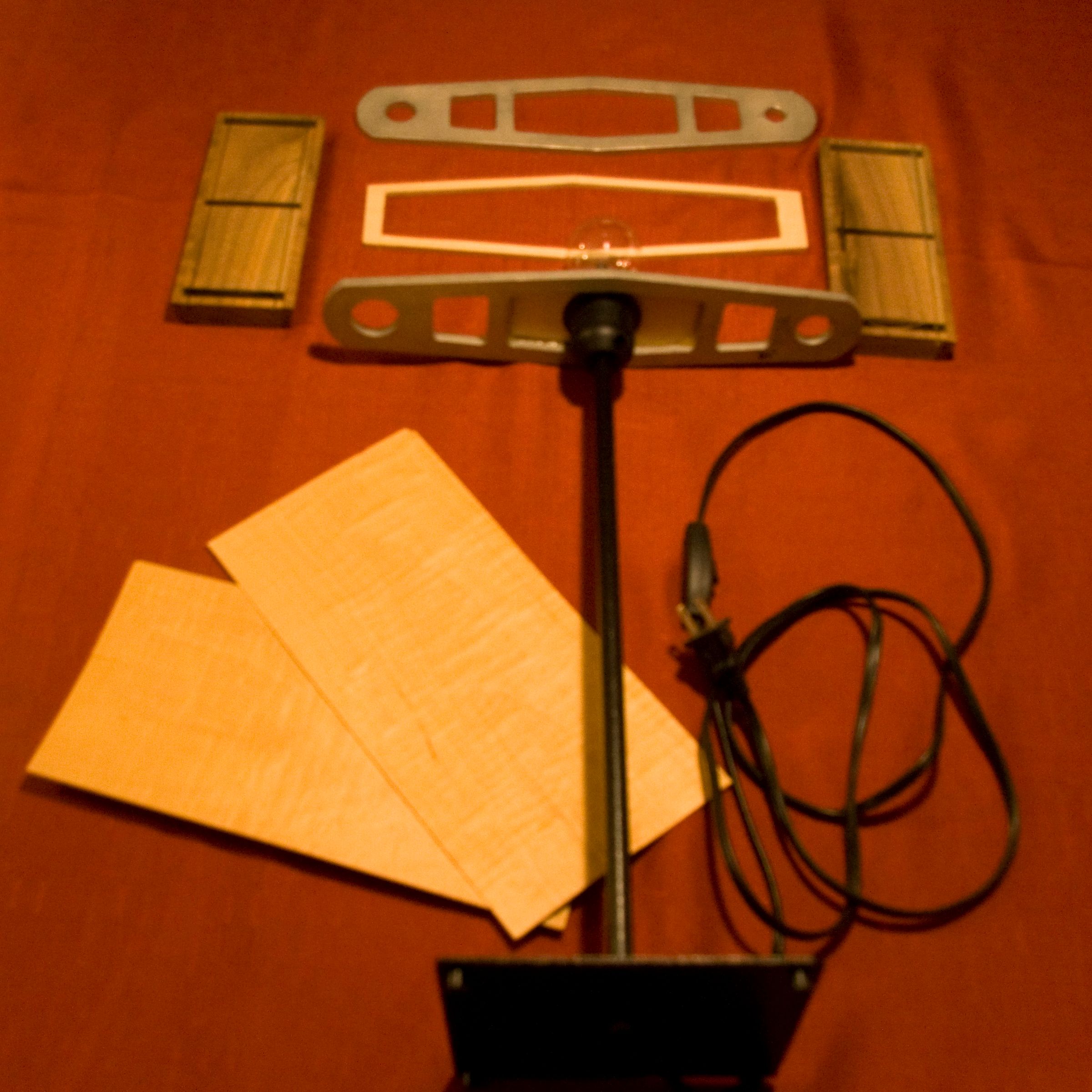 Recycled Wooden & Metal Scrap Lamp : 12 Steps (with Pictures ...