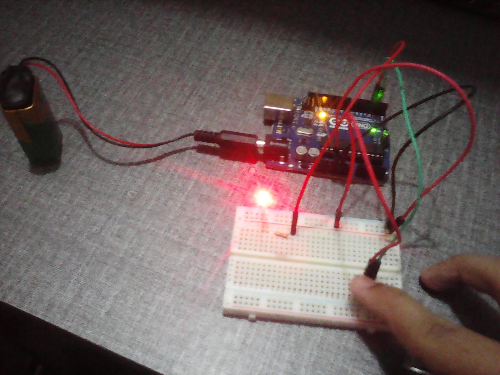 On Off LED With 1 Button : 4 Steps - Instructables