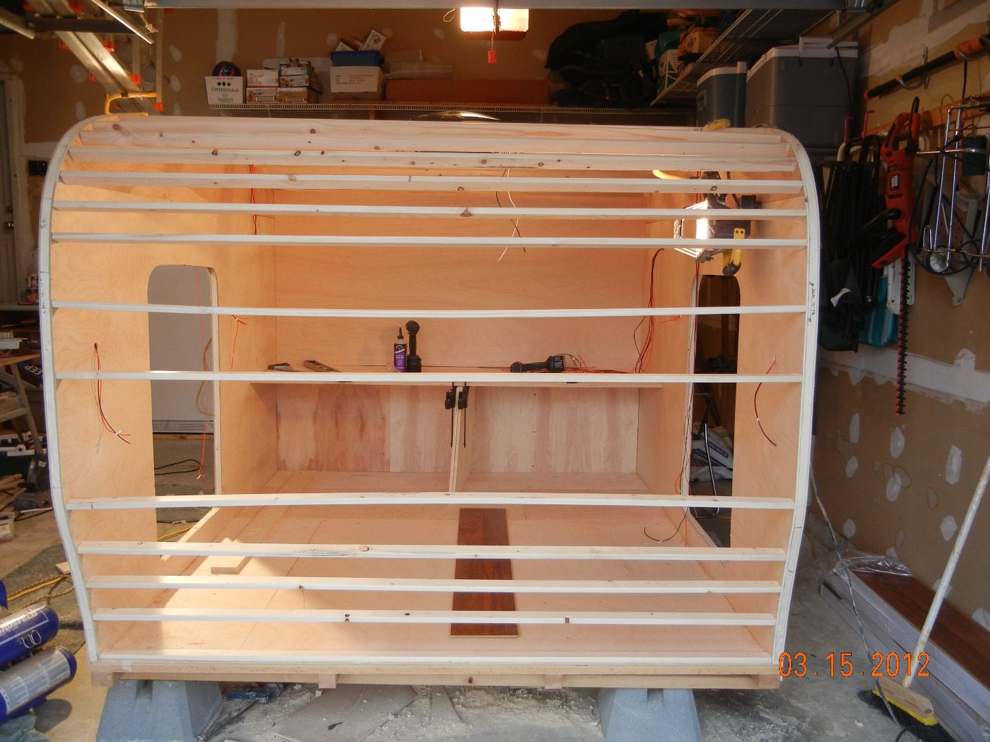 Teardrop Trailer - Boxes Within a Box : 19 Steps (with Pictures ...