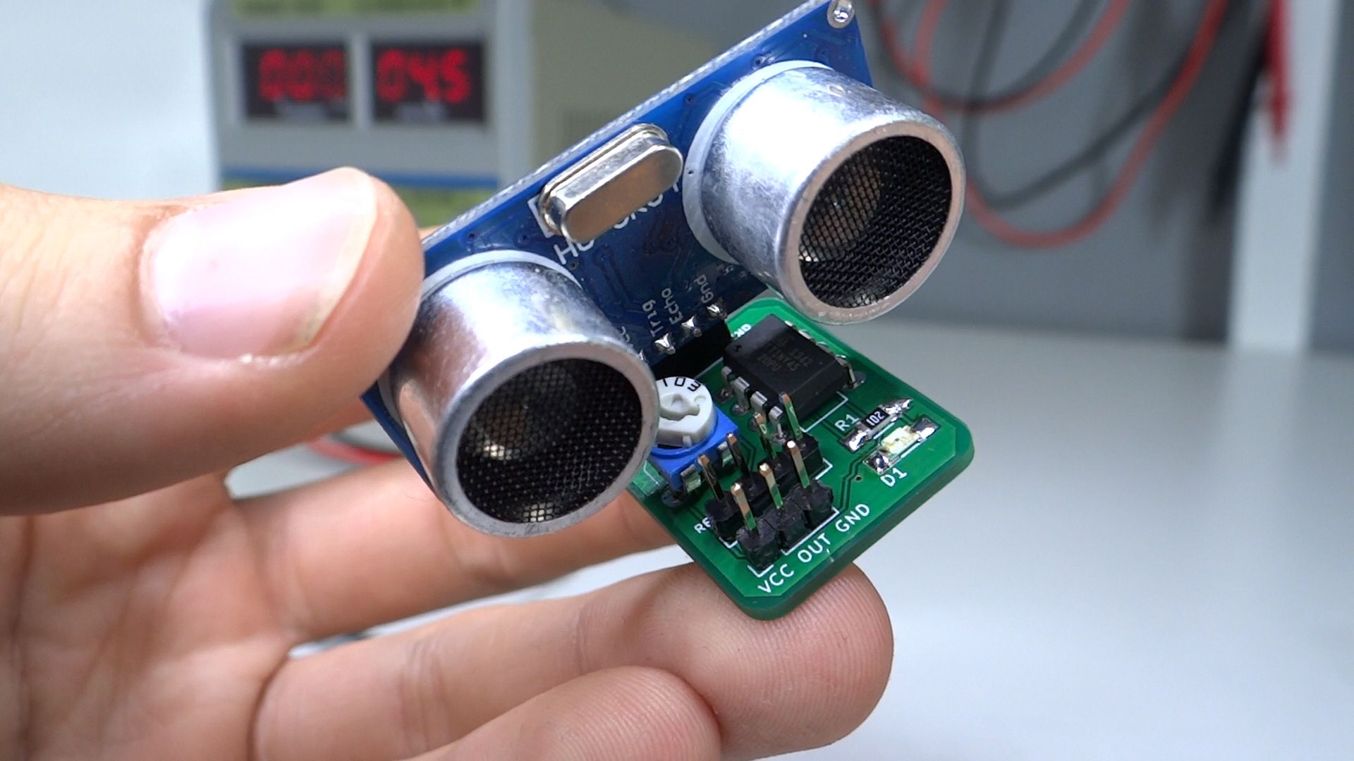 HC-SR04 Reader Module to Relieve Arduino : 6 Steps (with Pictures ...