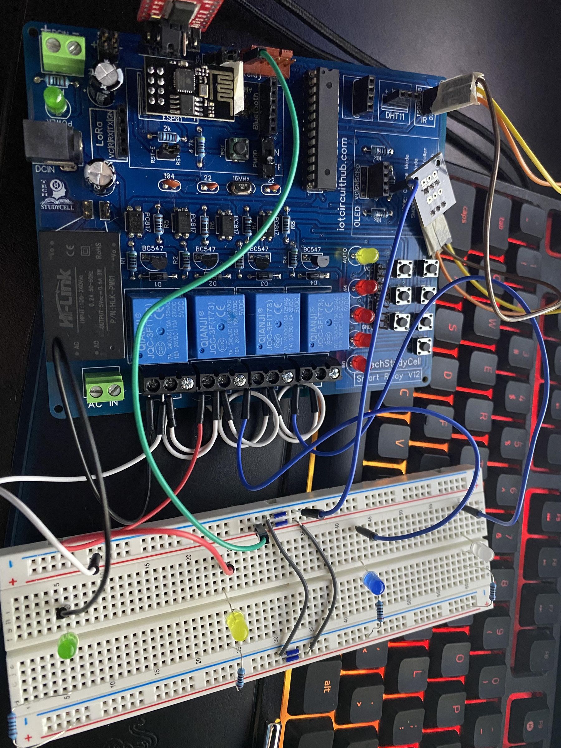 Arduino Smart Home With Alexa & Google Assistant Using ESP-01 - IoT ...