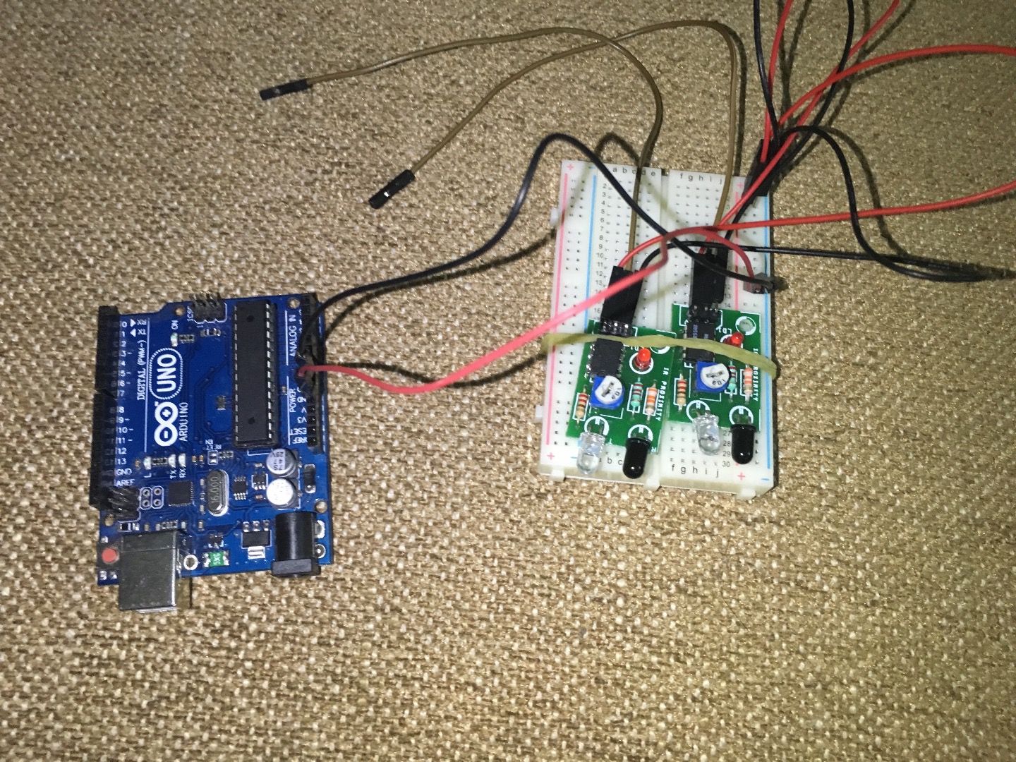 Obstacle Avoider Robot Using Arduino Uno and IR Proximity Sensor : 7 ...