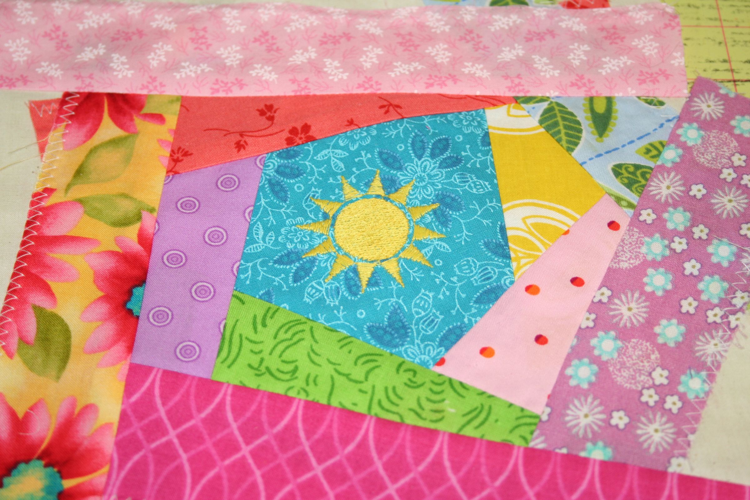 How to Sew an Easy Crazy Quilt Block : 9 Steps (with Pictures ...