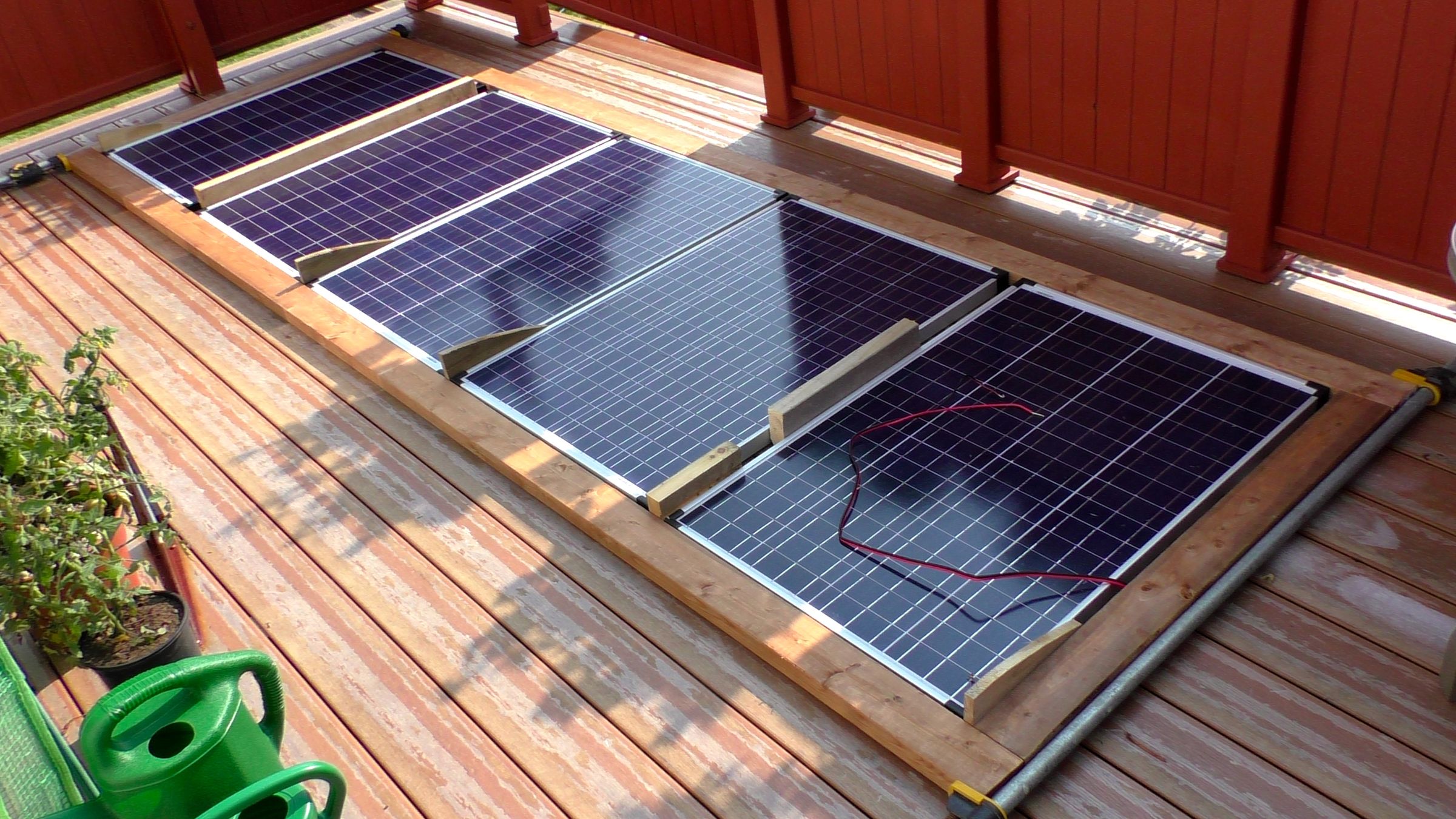Ground Mounted Solar Panels With Adjustable Angles : 7 Steps (with ...
