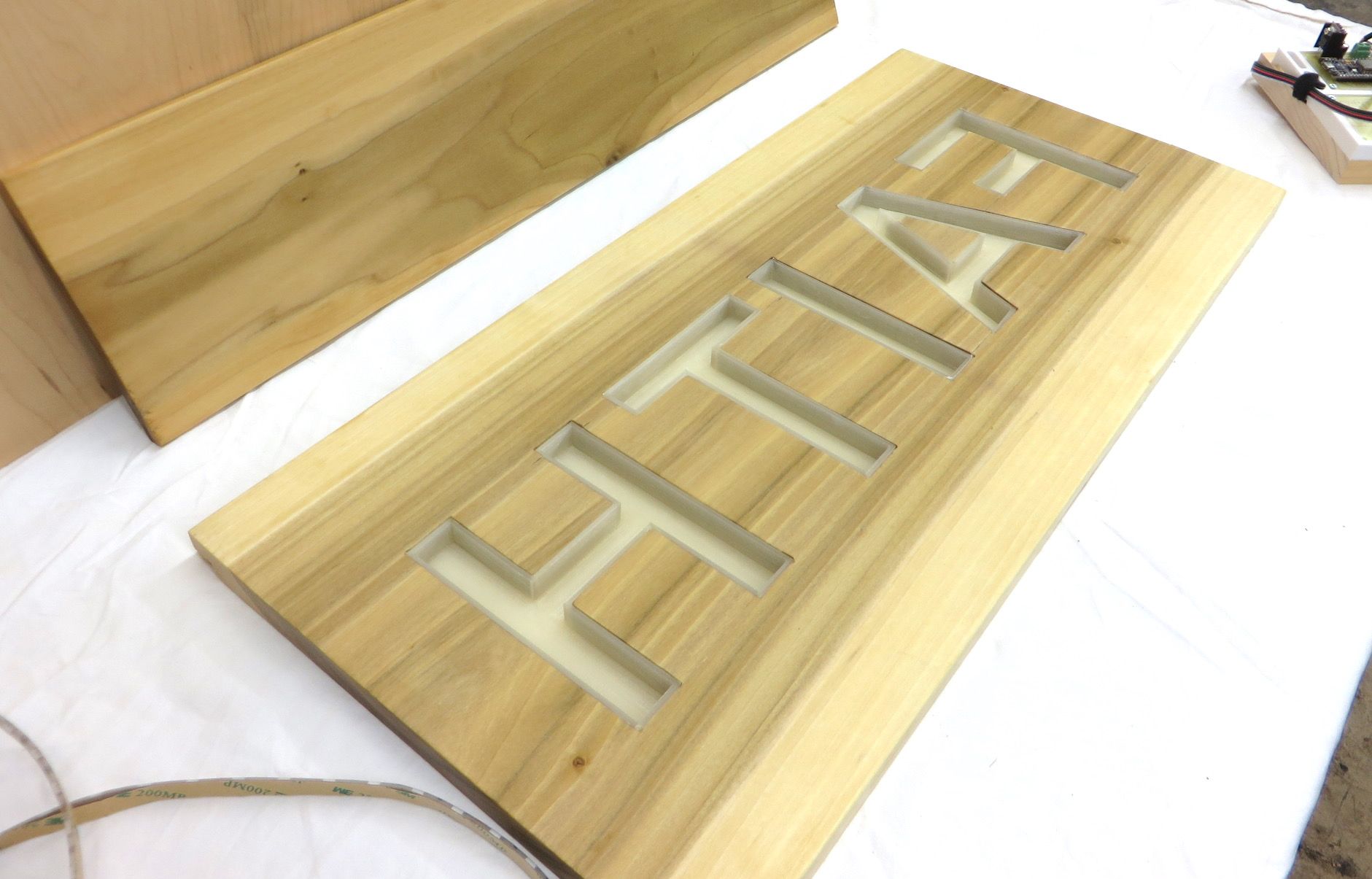 Backlit Signs With LED Light Strips : 8 Steps - Instructables