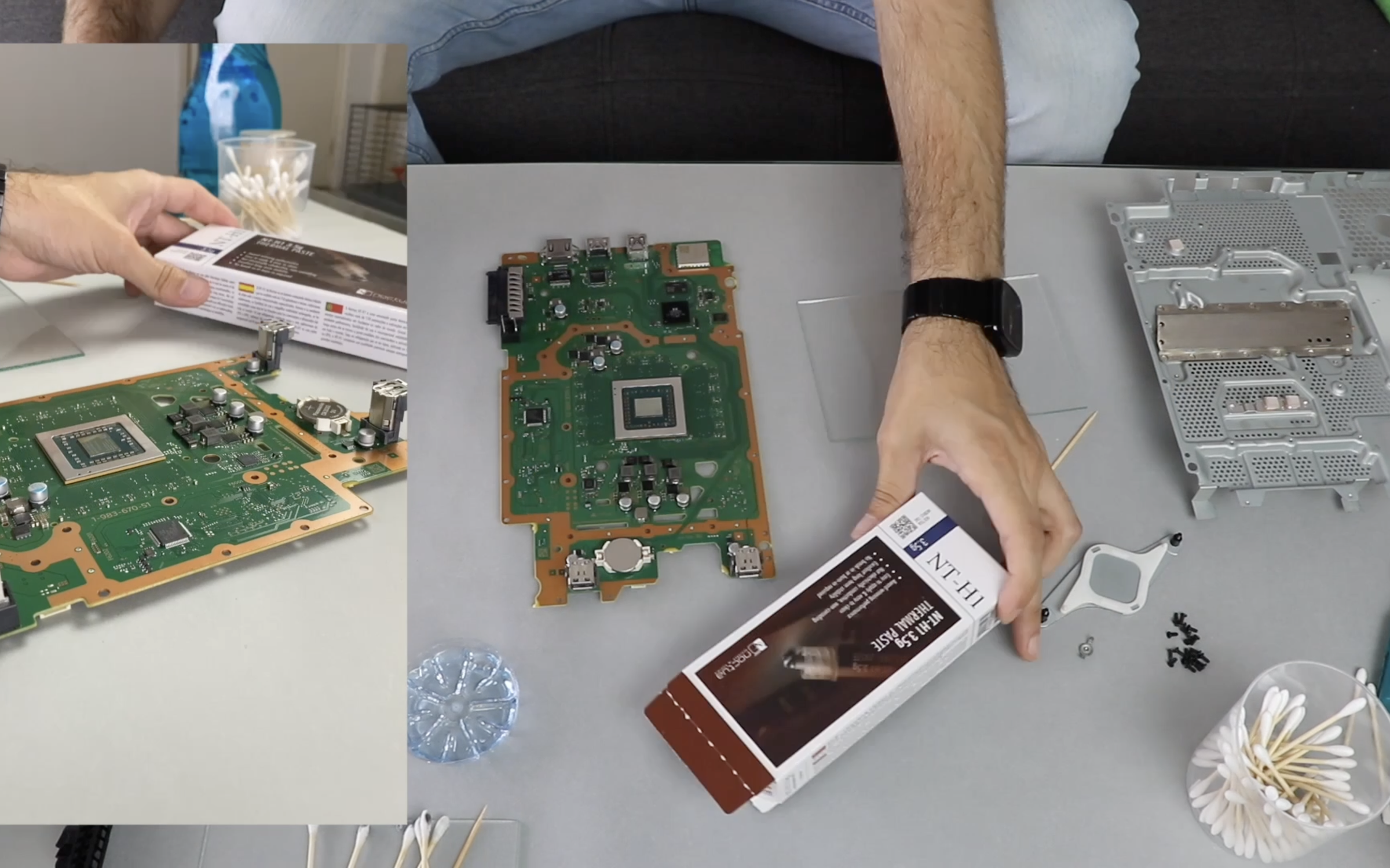 PS4 Slim Cleaning: Fix Loud Fan & Thermal Paste Change : 12 Steps (with ...