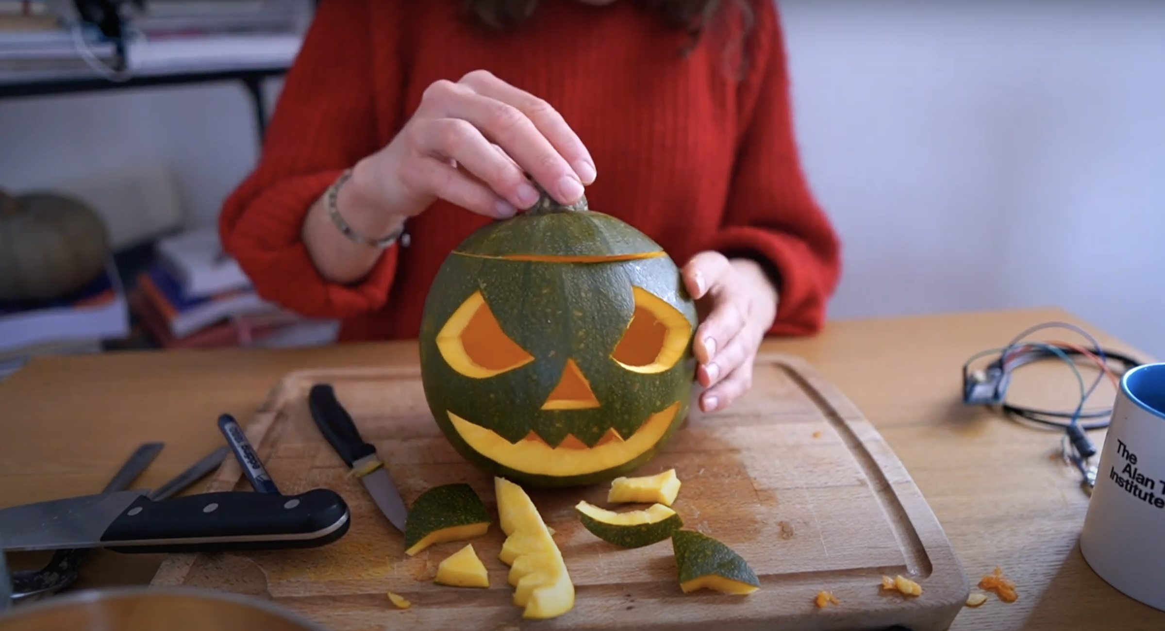 An IoT Halloween Pumpkin | Control LEDs With an Arduino MKR1000 and ...