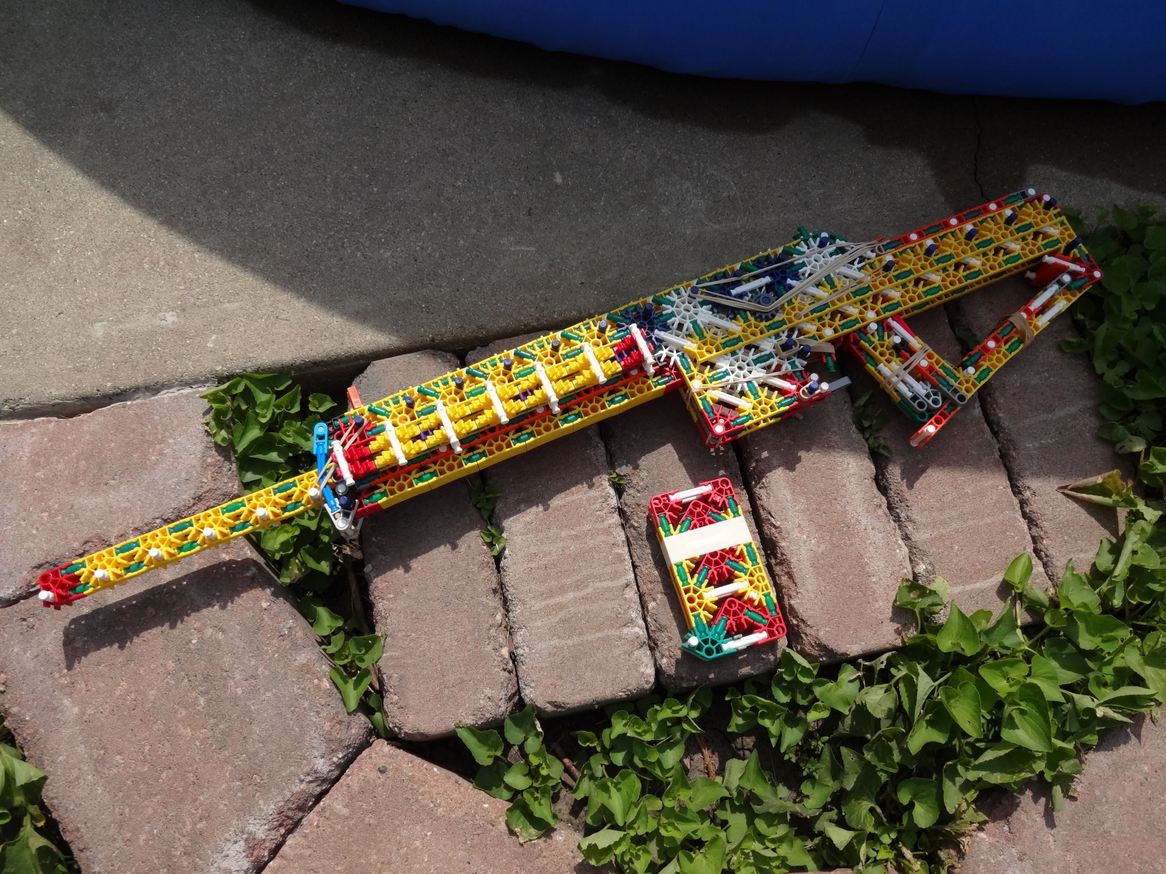 K'NEX RLSW V.1 (Red's Light Support Weapon) (Build) : 7 Steps ...