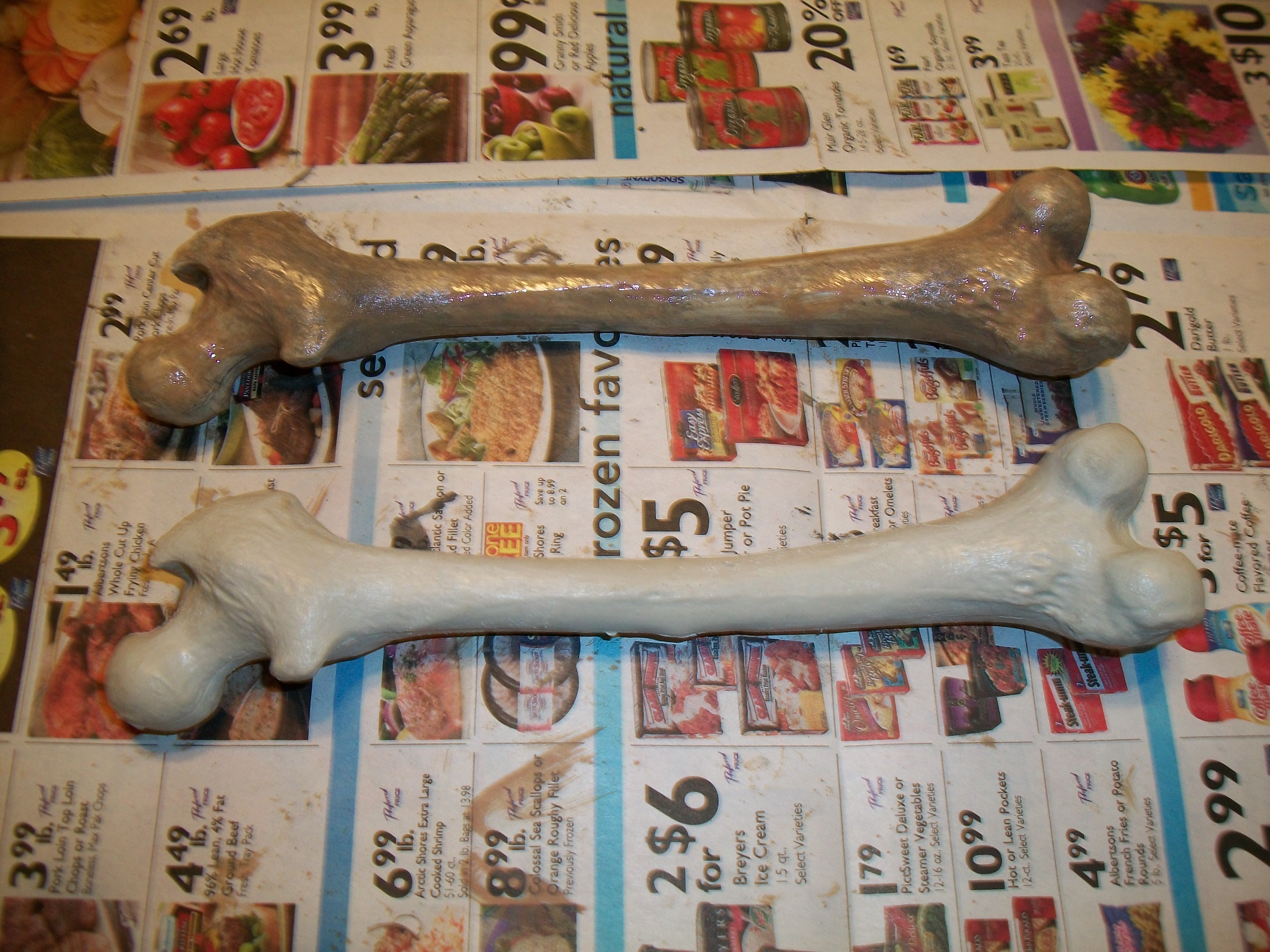 Aging Medical Bones & "Fallout 3" Gore Bags. : 5 Steps (with Pictures ...