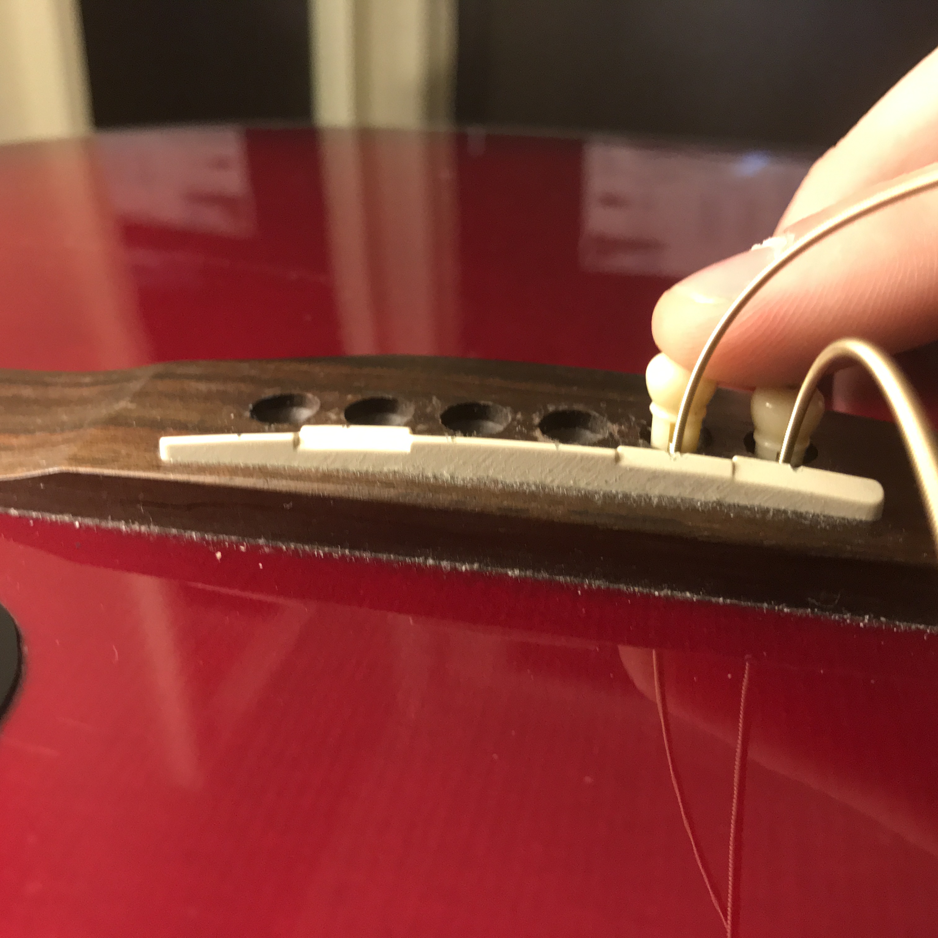 How to String a Steel-String Acoustic Guitar : 11 Steps (with Pictures ...