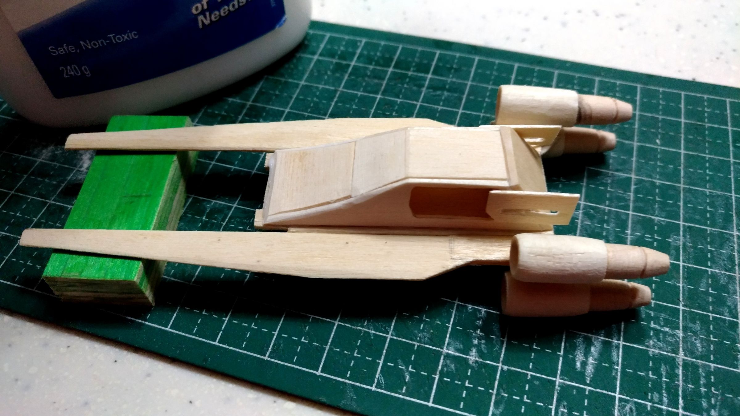 Rogue One Mini U-Wing Popsicle Stick Model : 7 Steps (with Pictures ...