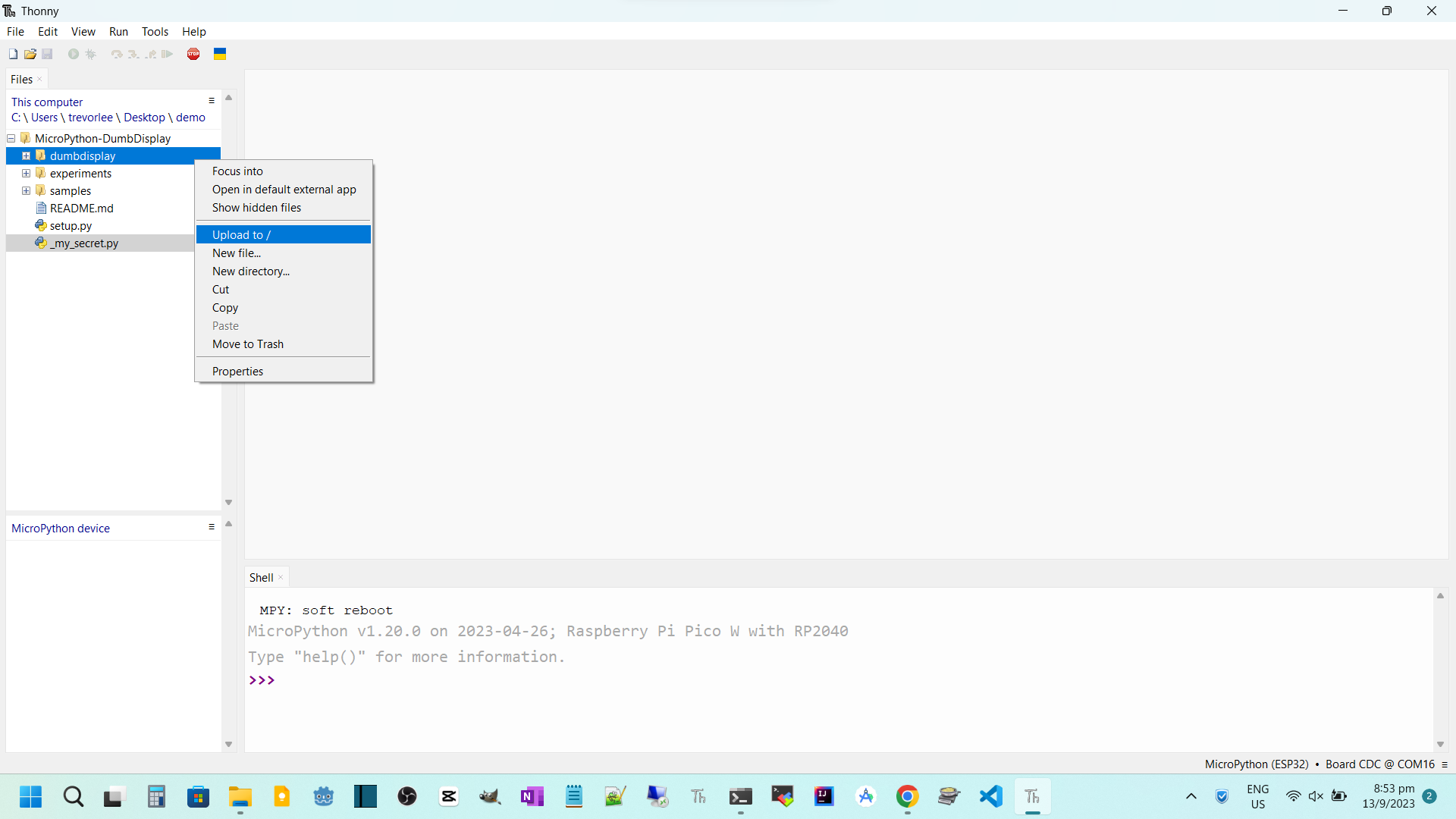 Respberry Pi Pico W Generating Tones With Programmable I/O (PIO) Using ...