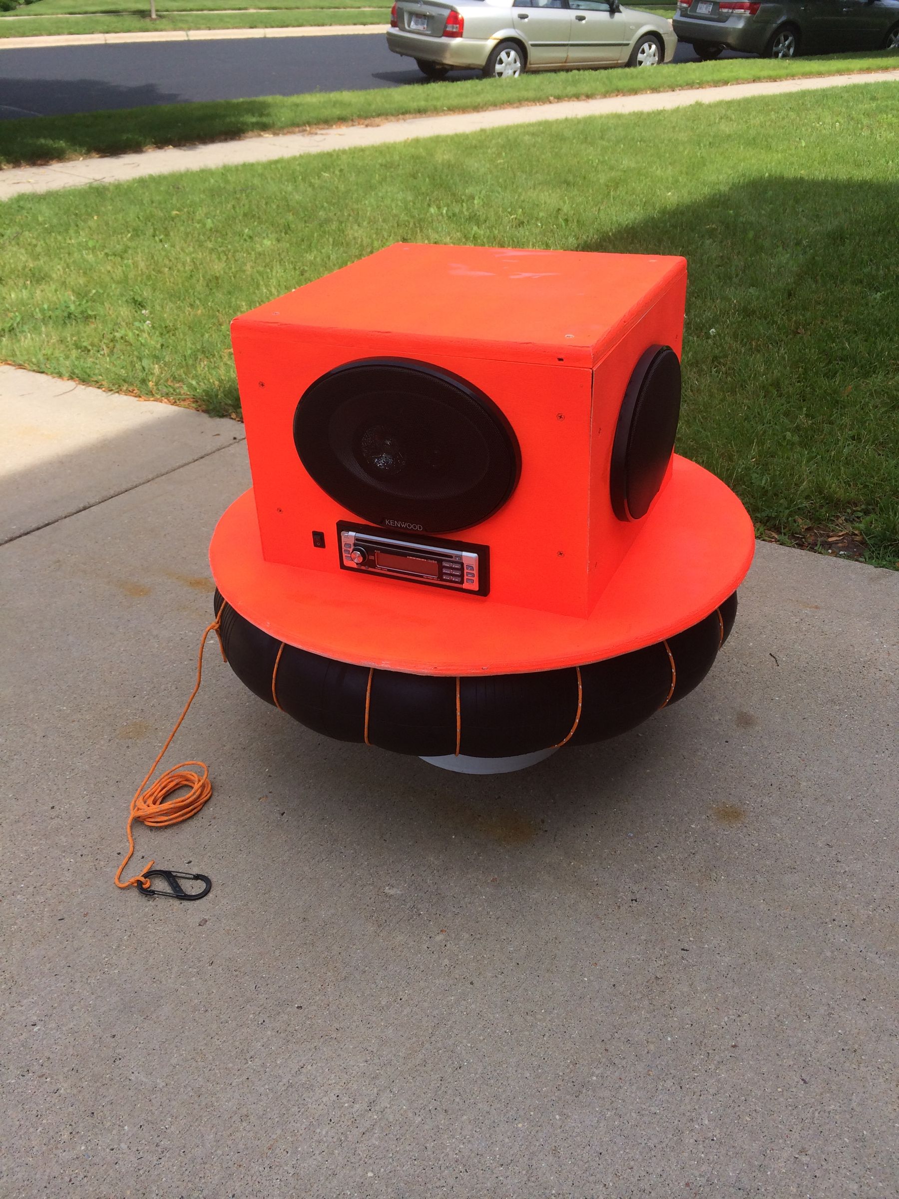 River Radio- Floating Stereo That ROCKS! : 4 Steps (with Pictures ...