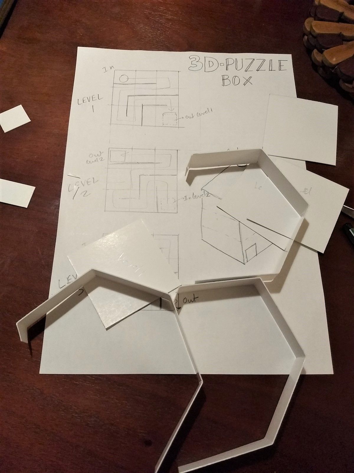Paper 3d Labyrinth Puzzle : 5 Steps (with Pictures) - Instructables