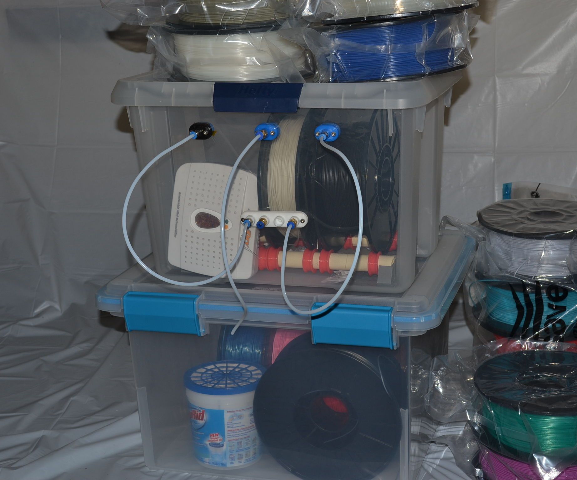 3d Printer Filament Storage : 4 Steps - Instructables