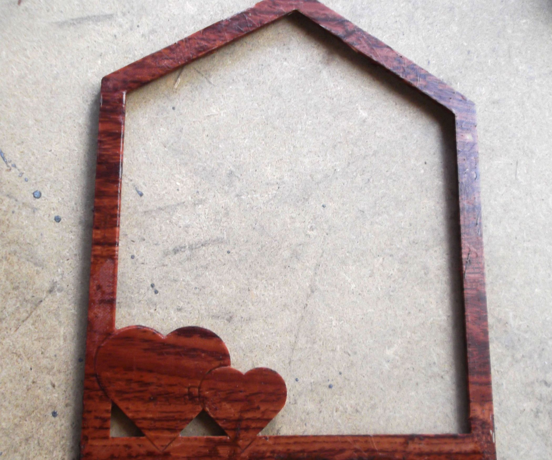 FAUX WOODEN PICTURE FRAME : 4 Steps - Instructables