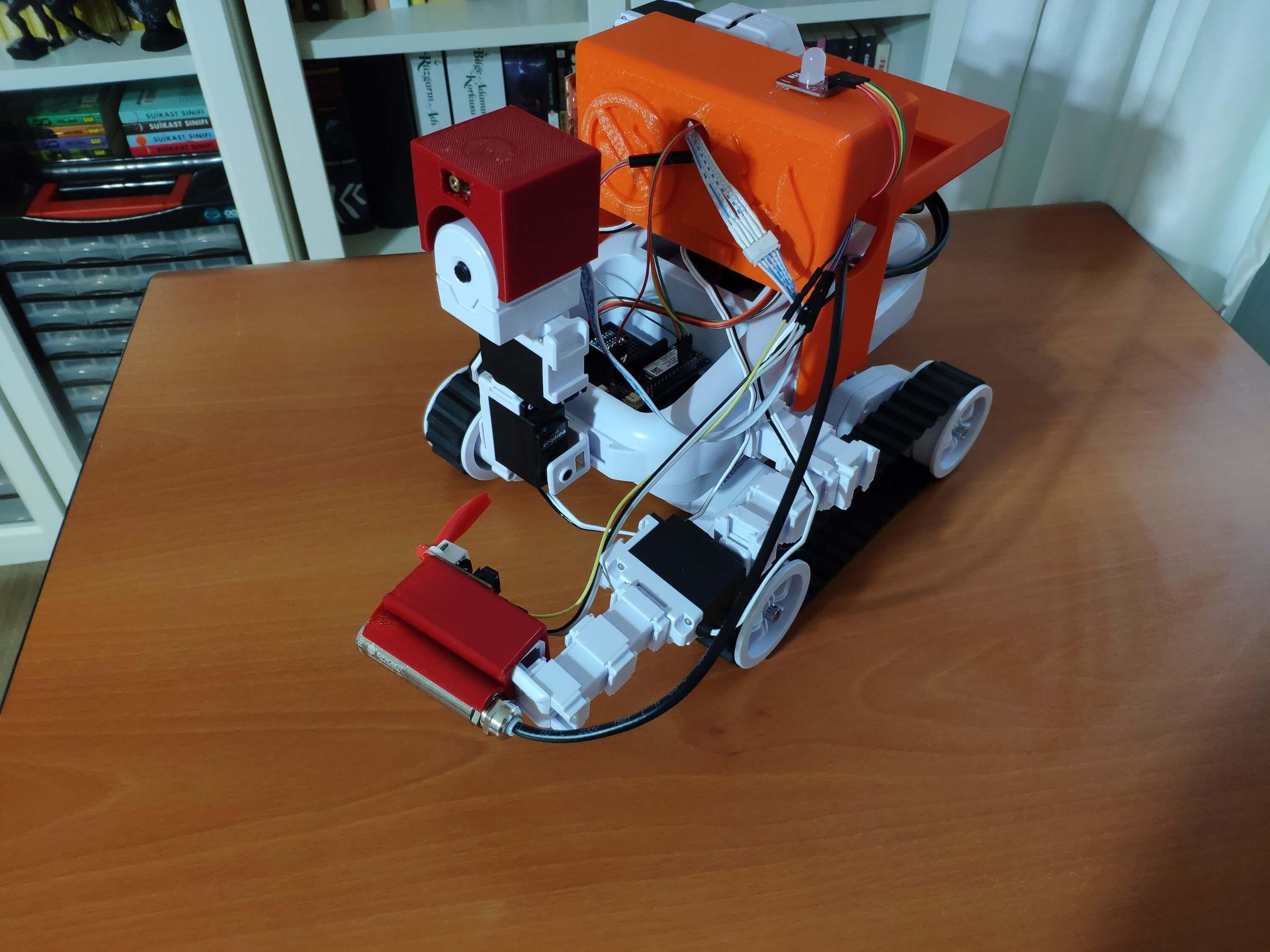 AI-driven Forest Fire Prevention Robot W/ SMS & EZ-Robot : 13 Steps ...
