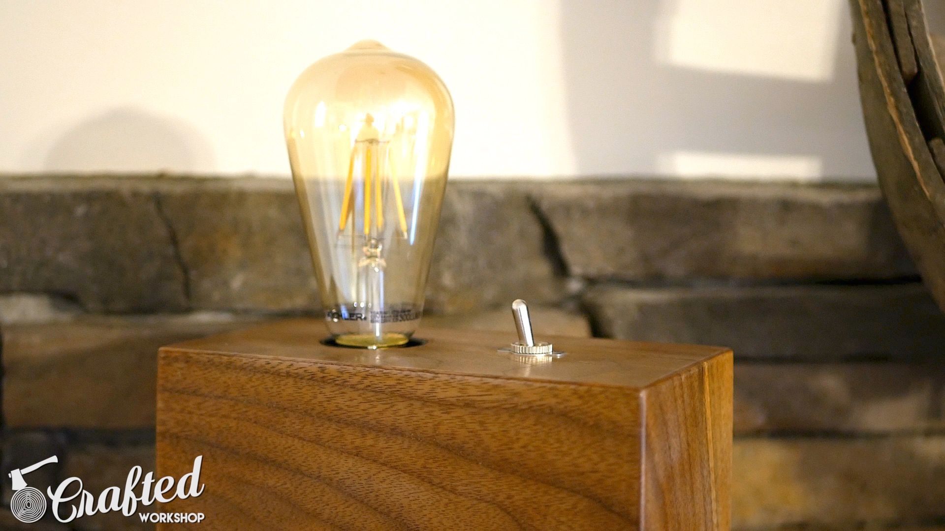 Walnut Edison Bulb Lamp DIY : 11 Steps (with Pictures) - Instructables
