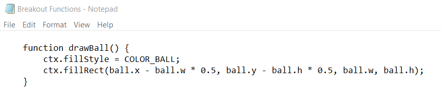 Breakout Game in JavaScript : 39 Steps - Instructables