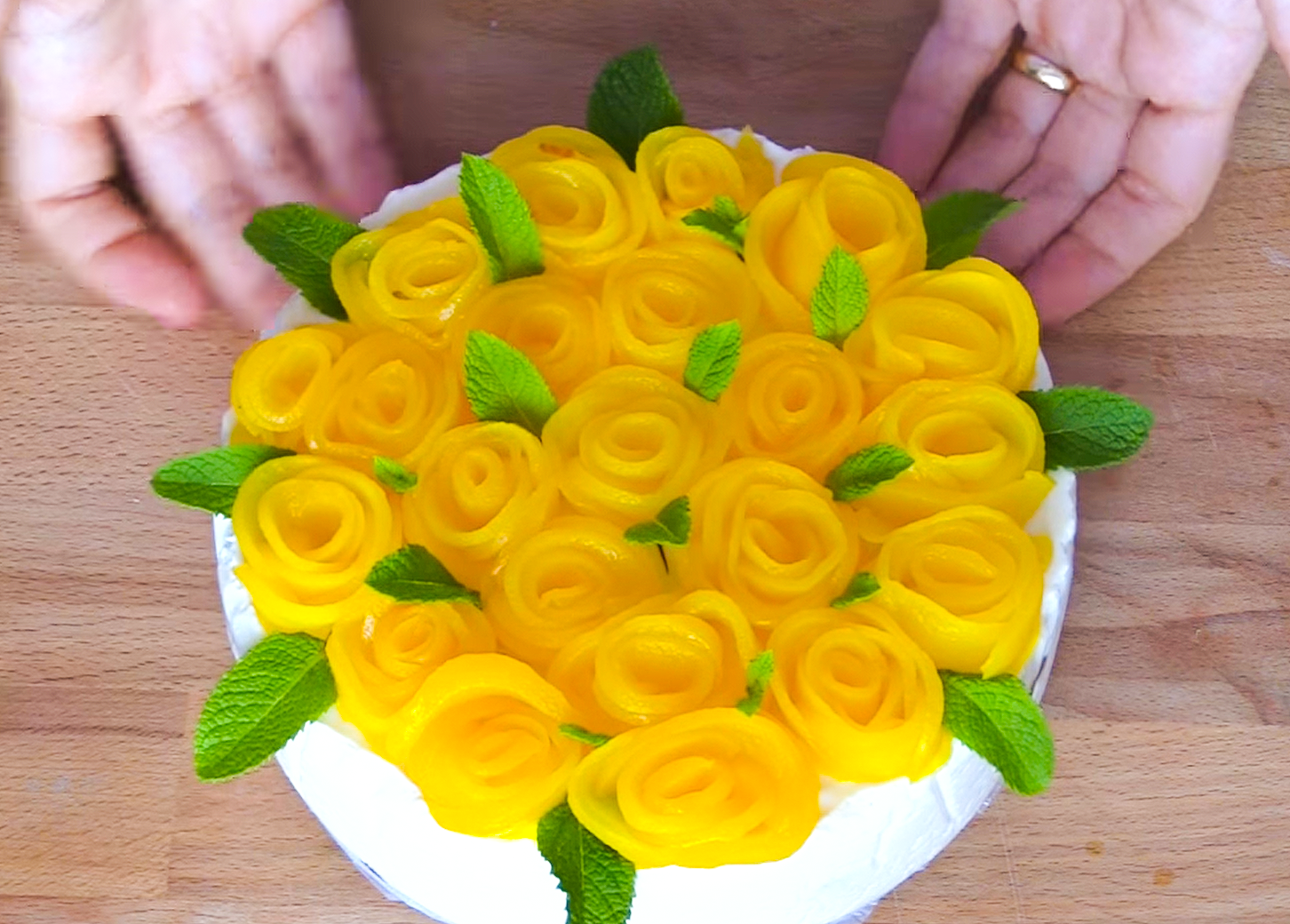 Peach Flower Cheesecake : 6 Steps (with Pictures) - Instructables