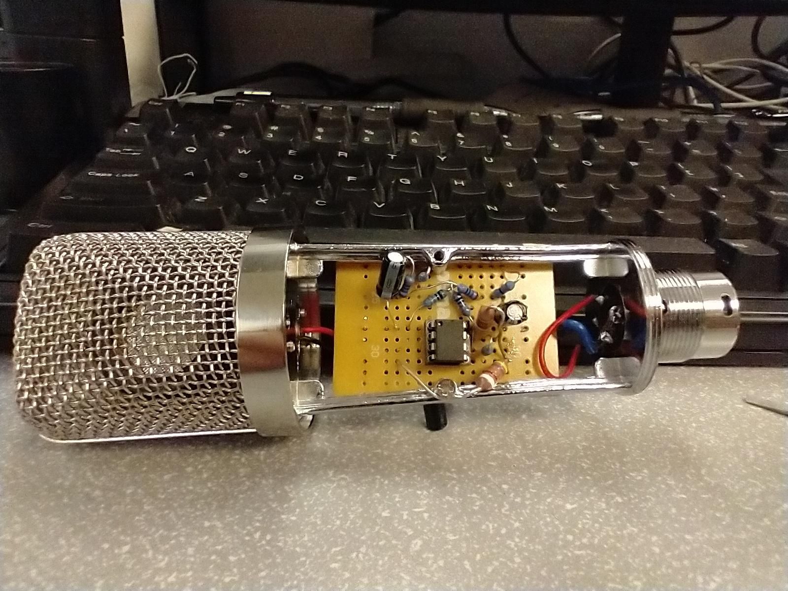 OPA Based Alice Microphones: a Cardioid and a Figure 8 : 8 Steps (with ...